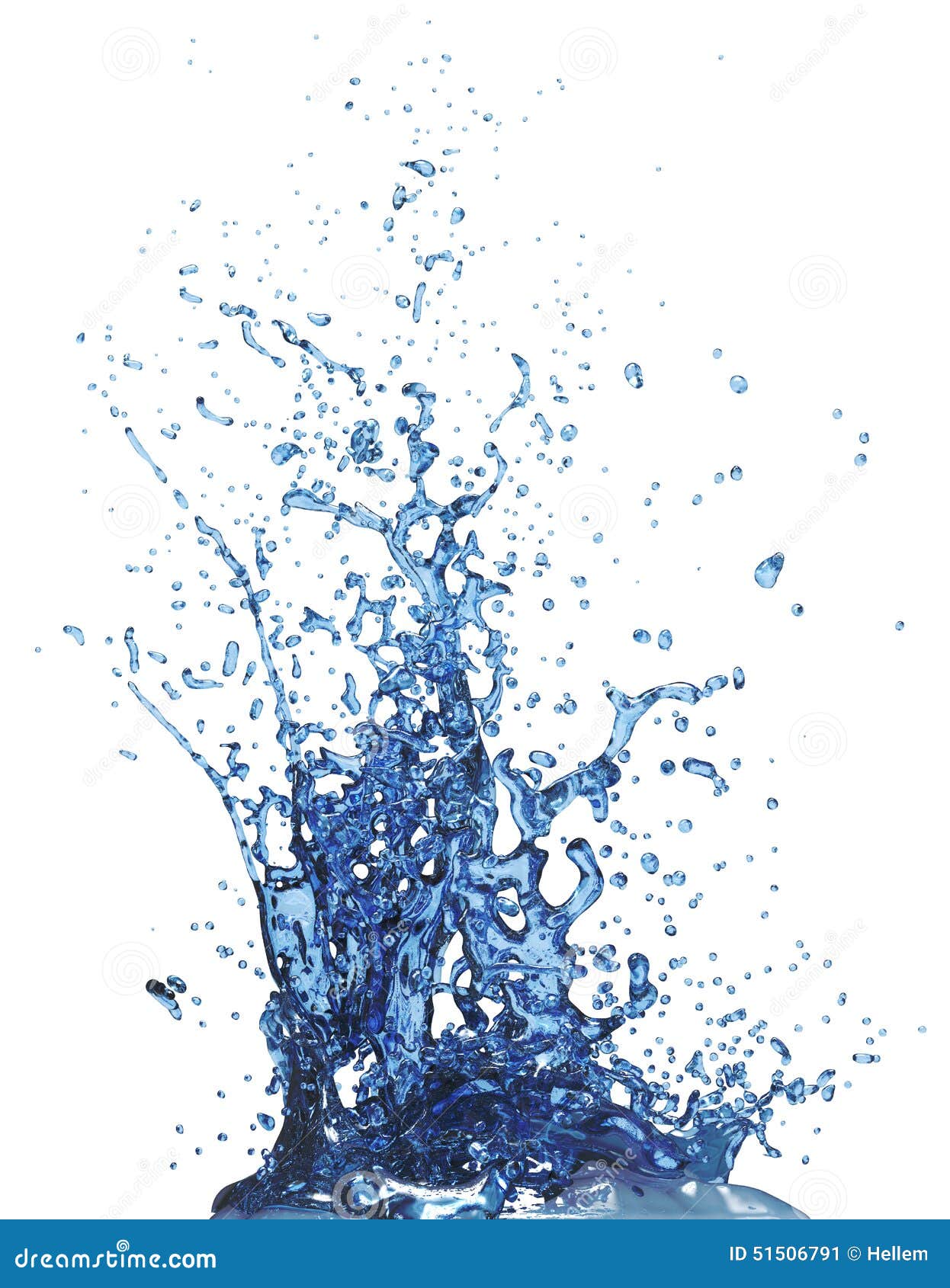 De plons van het water stock illustratie. Illustration of glanzend ...