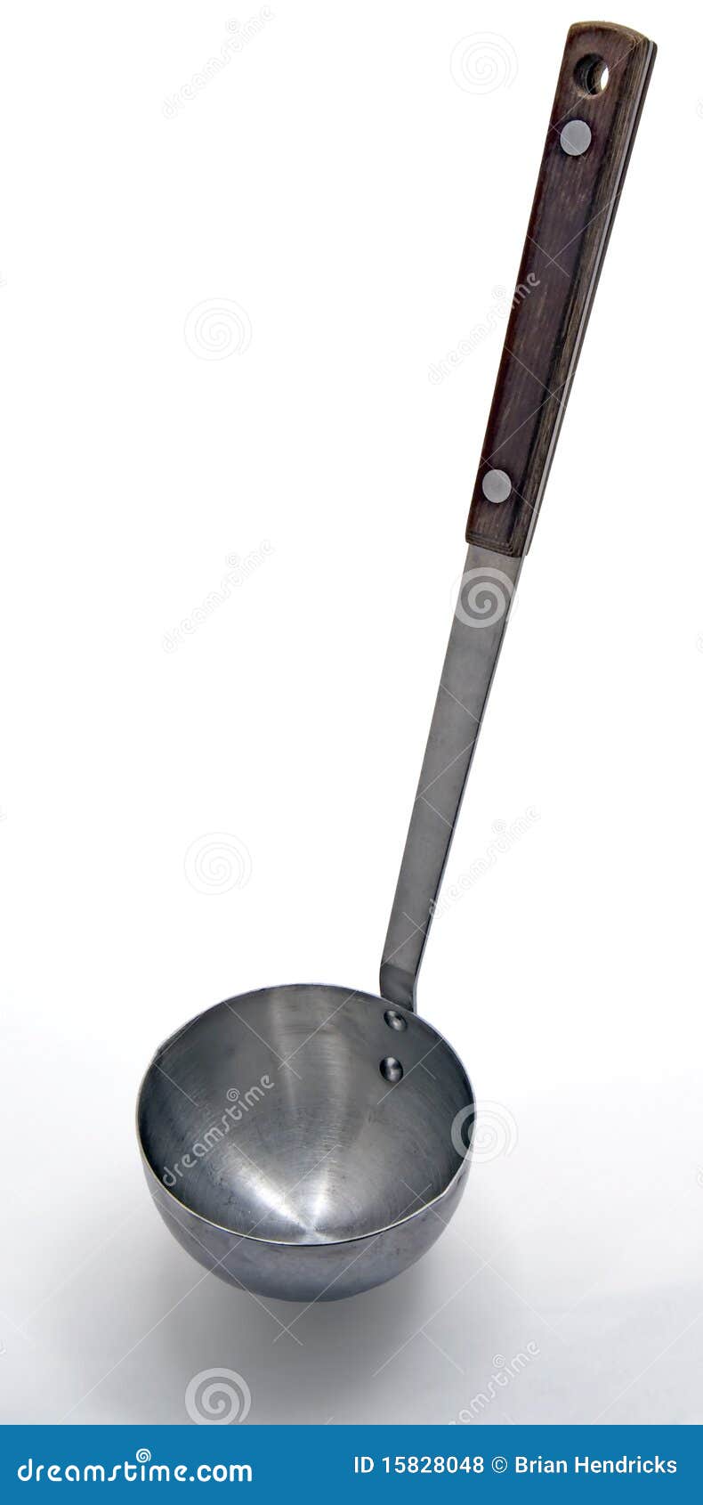De Pollepel van het metaal stock foto. Image of chroom - 15828048