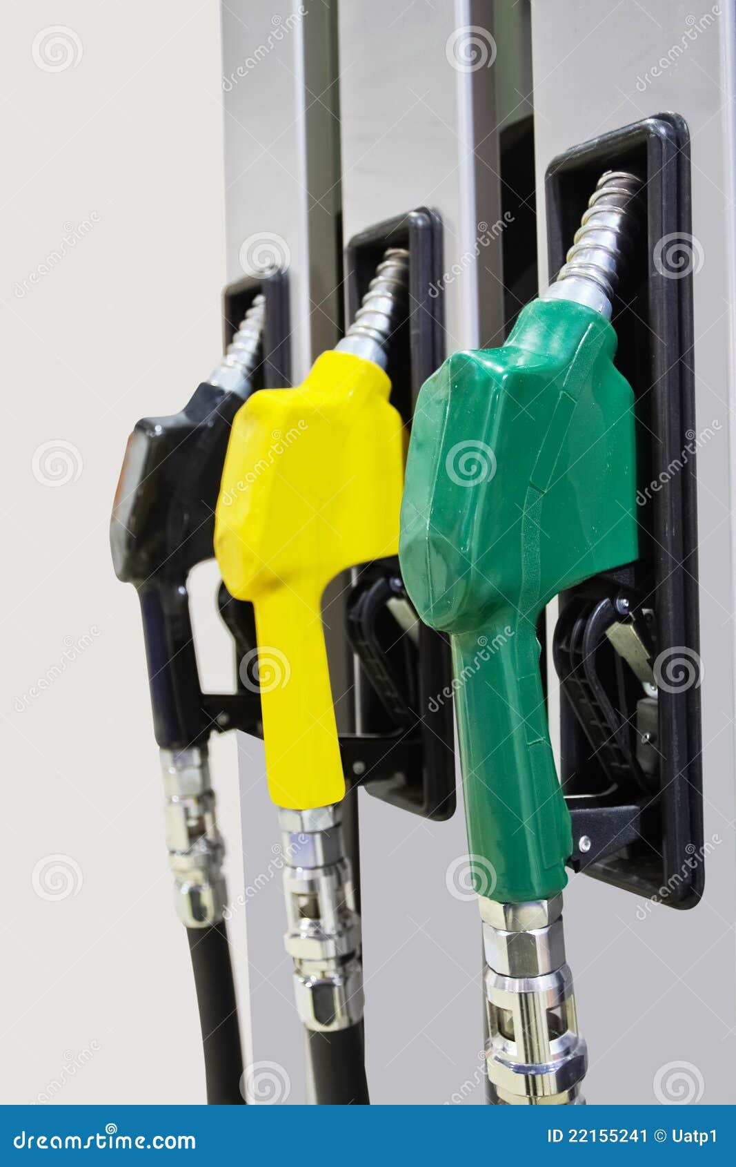 De pomp van de benzine stock afbeelding. Image of technologie - 22155241