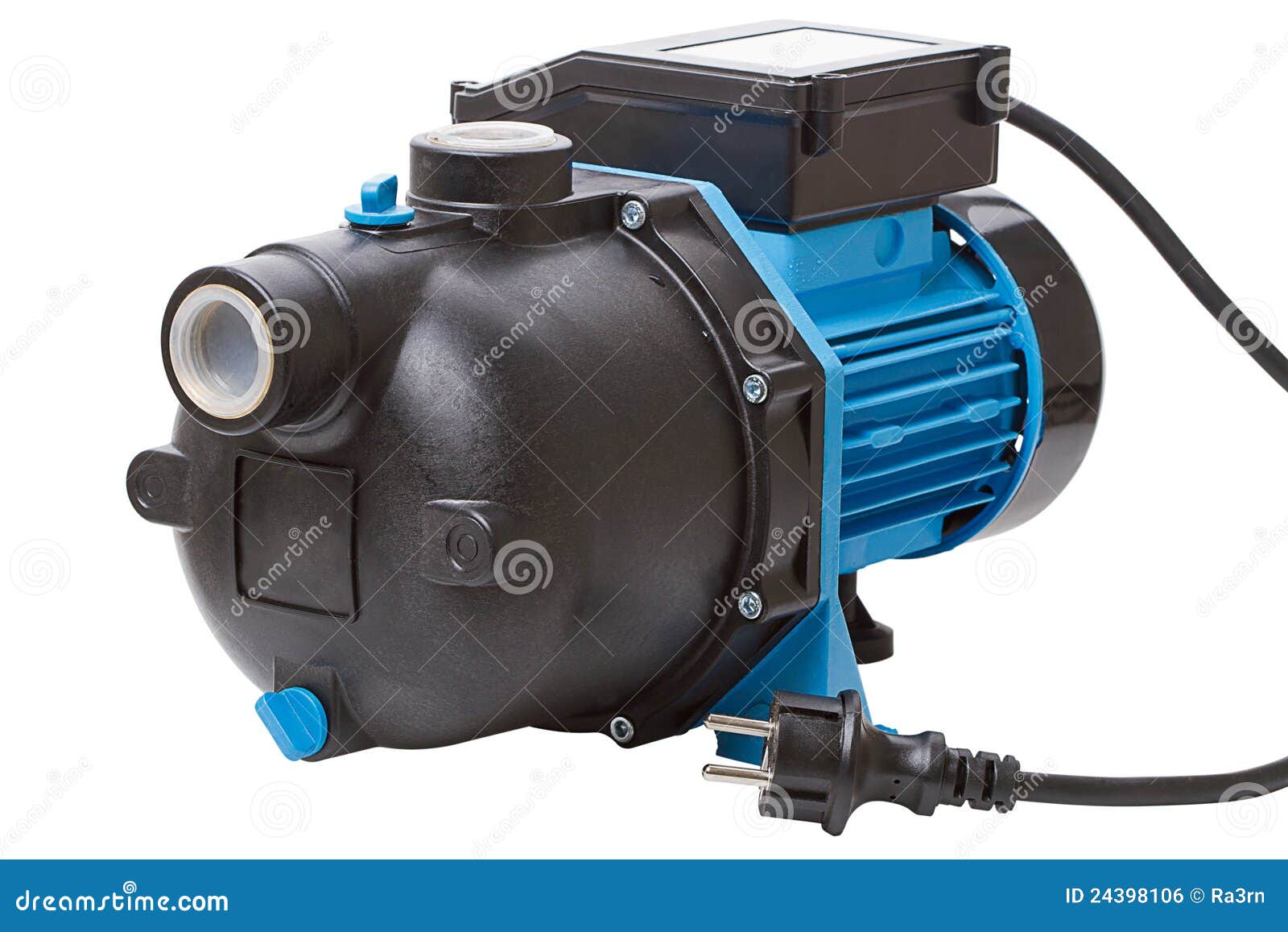 De Pomp Van Het Water Op Wit Stock Foto - Image of beeld, achtergrond ...