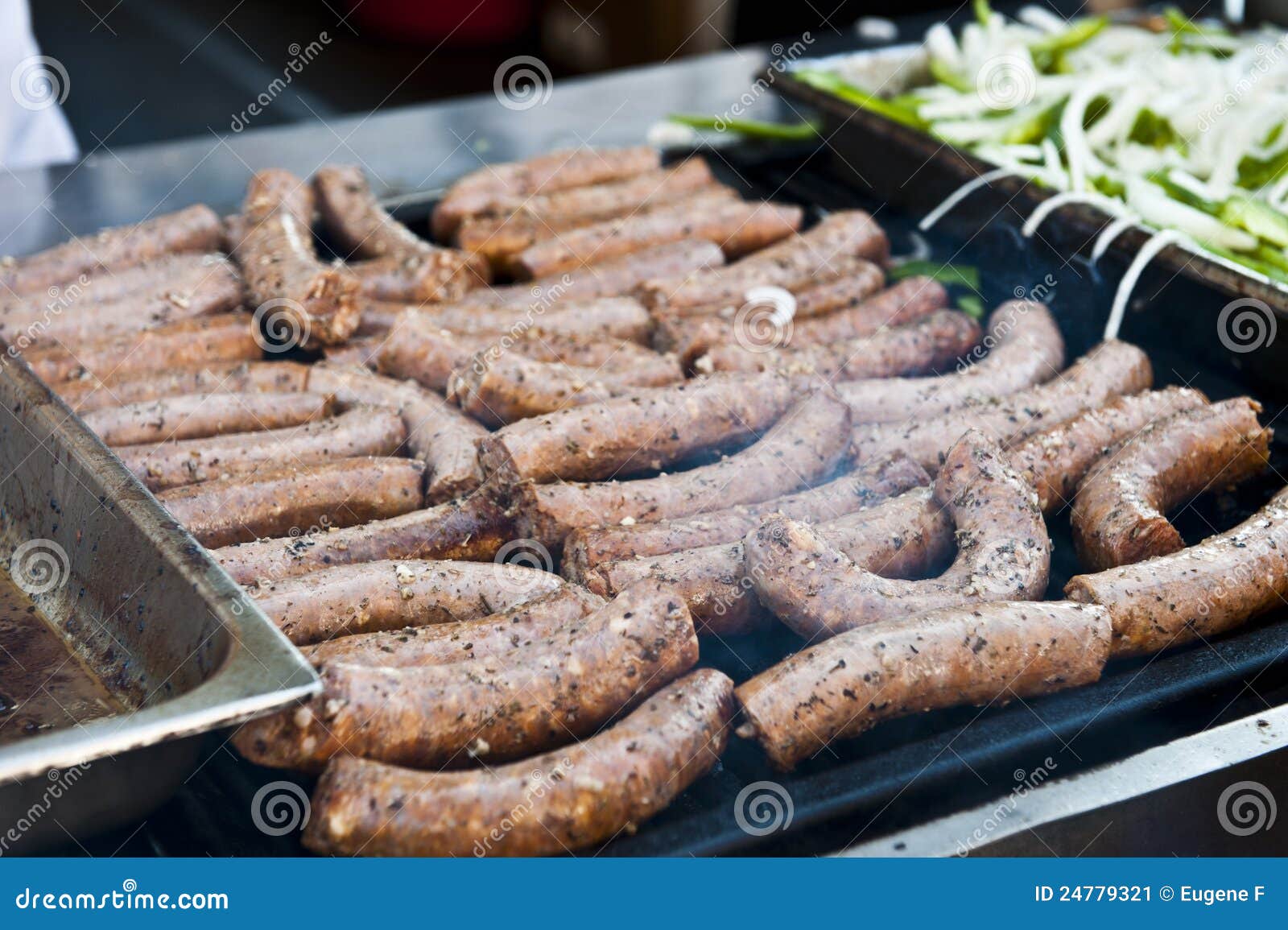 De Poolse Worsten Van De Groep Stock Afbeelding - Image of voedsel ...