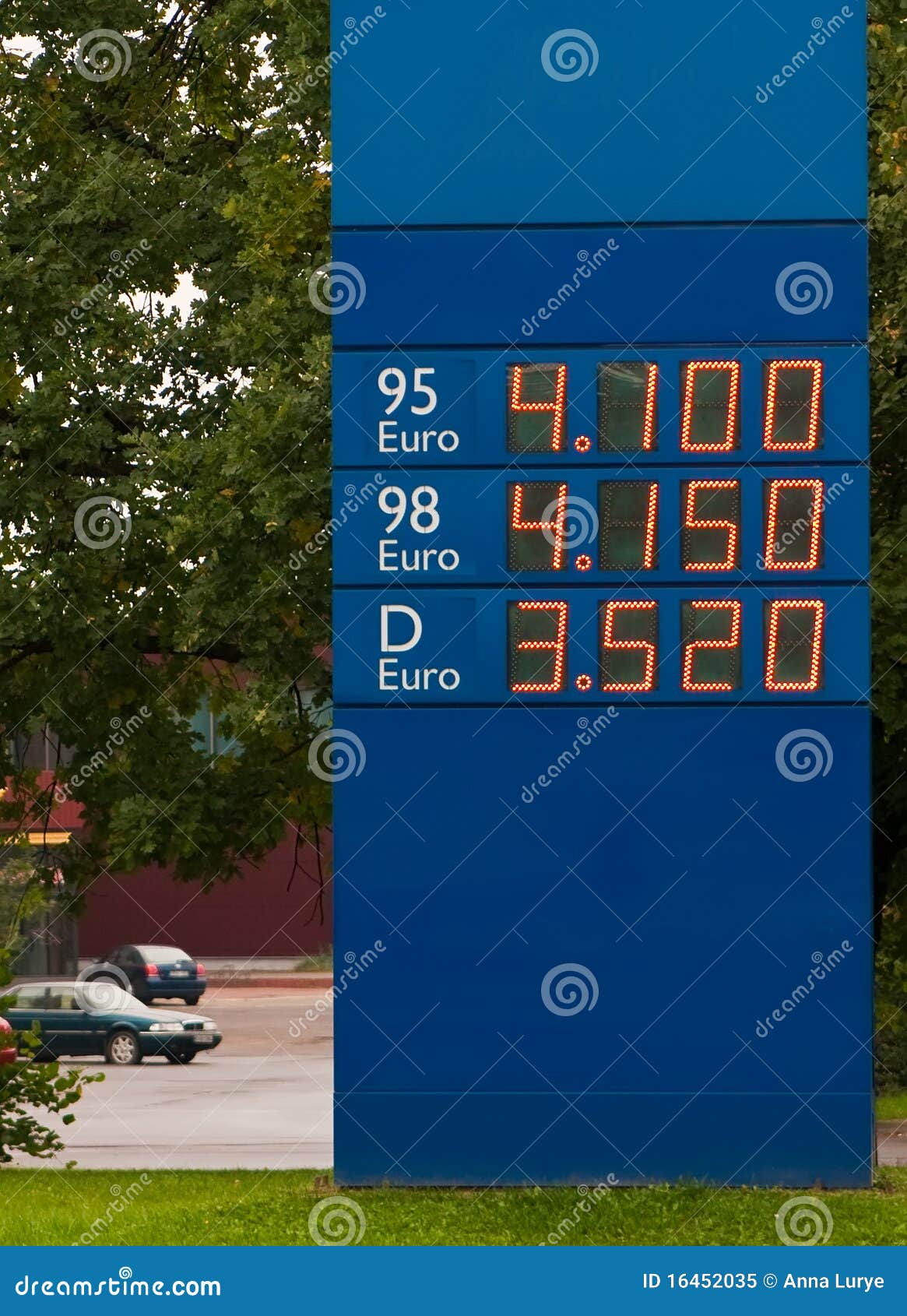 De Prijzen Van De Brandstof Stock Afbeelding - Image of economie, olie ...