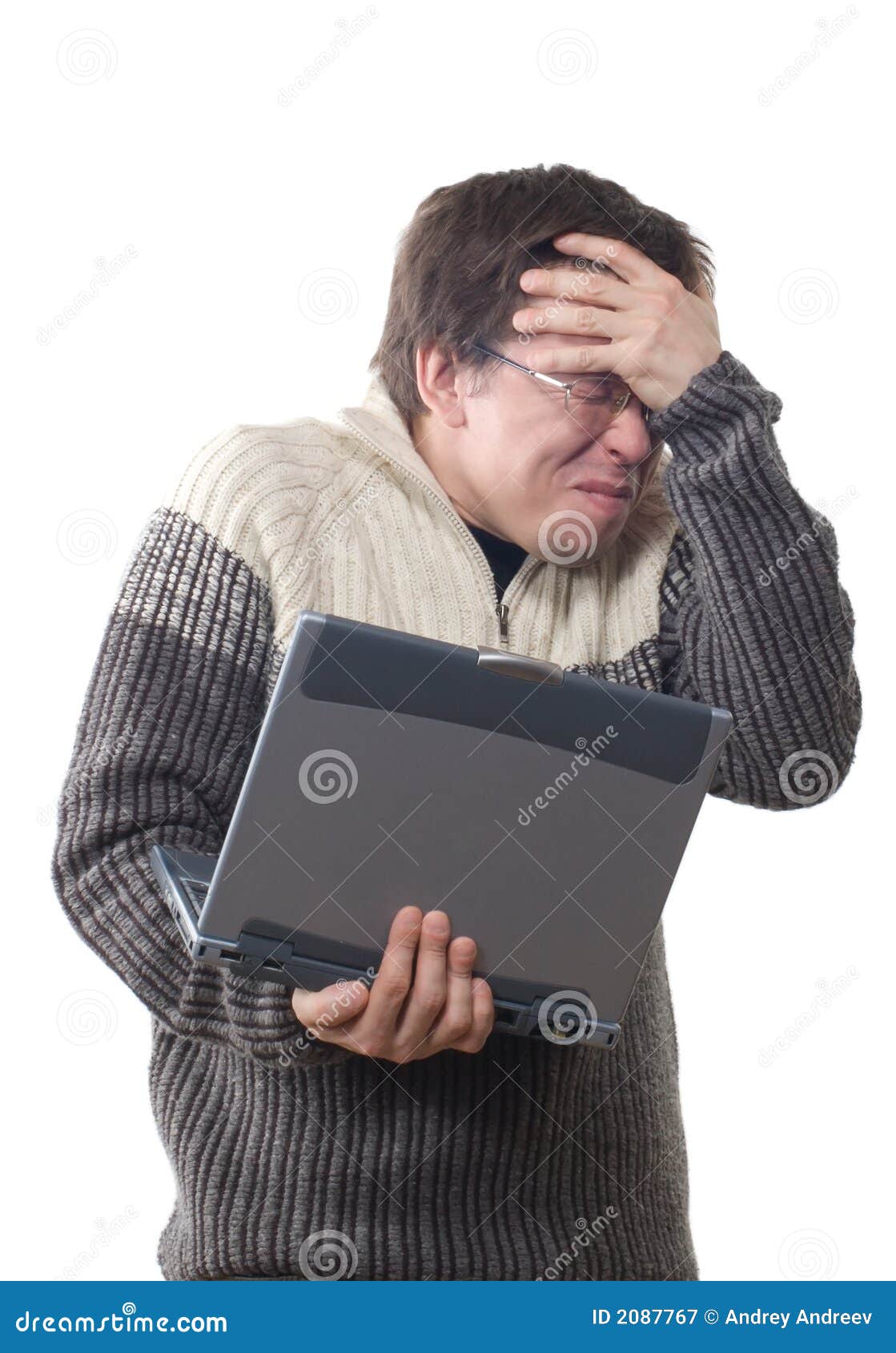 De Programmeur En Een Computer Stock Afbeelding - Image of programmeur ...