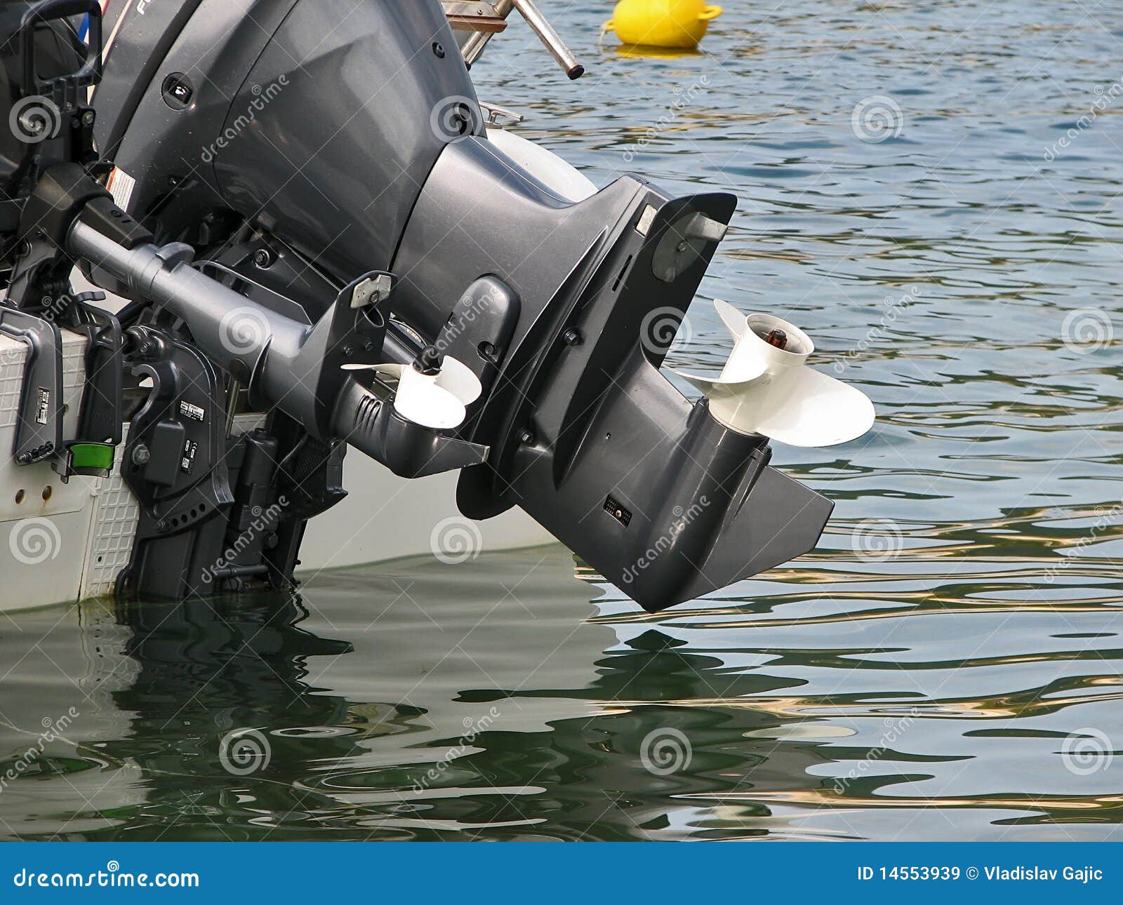 De propeller van de boot stock afbeelding. Image of energie - 14553939