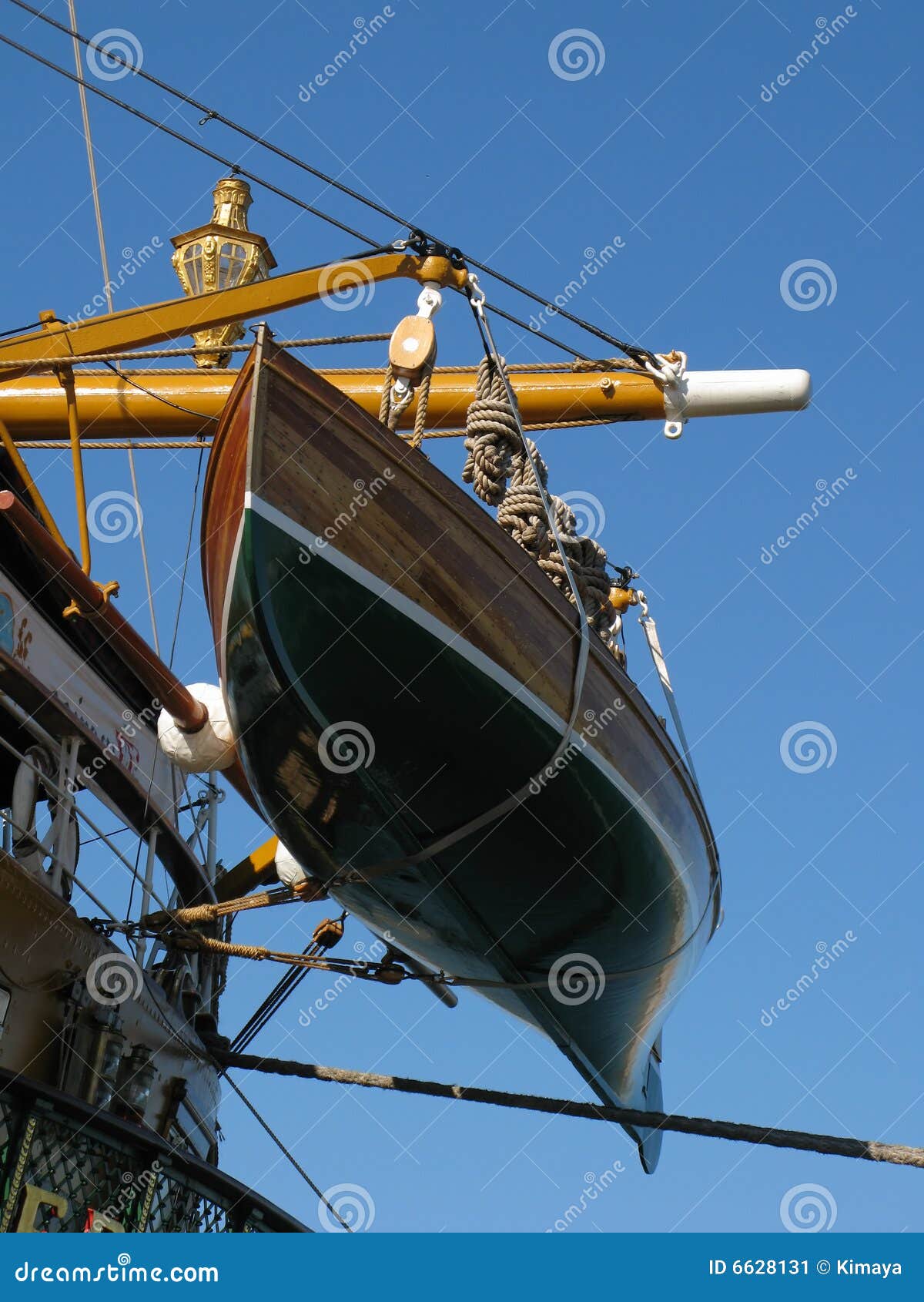 De Reddingsboot Van Amerigo Vespucci Stock Afbeelding - Image of haven ...