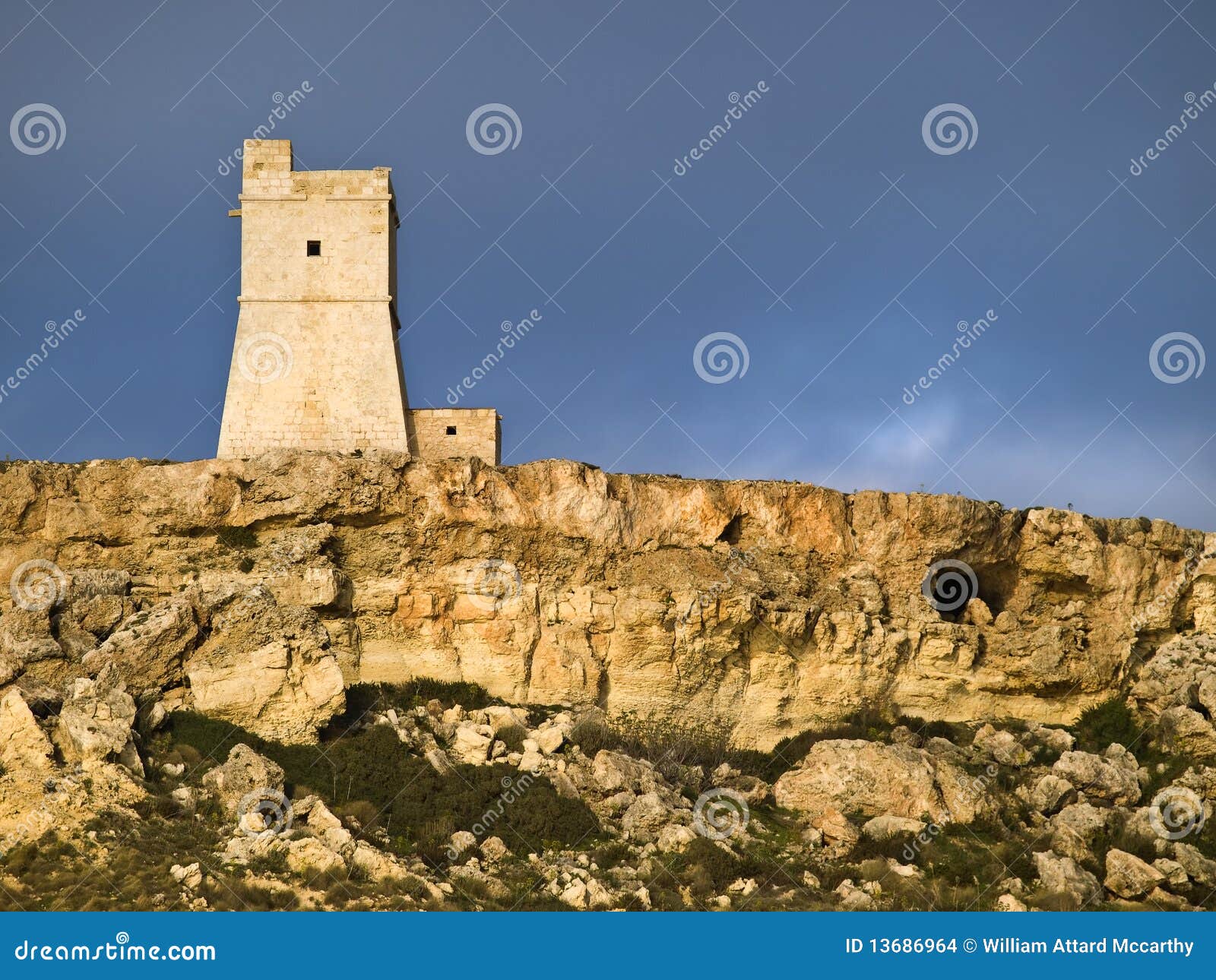 De Redin Tower stock photo. Image of medieval, mediterranean - 13686964