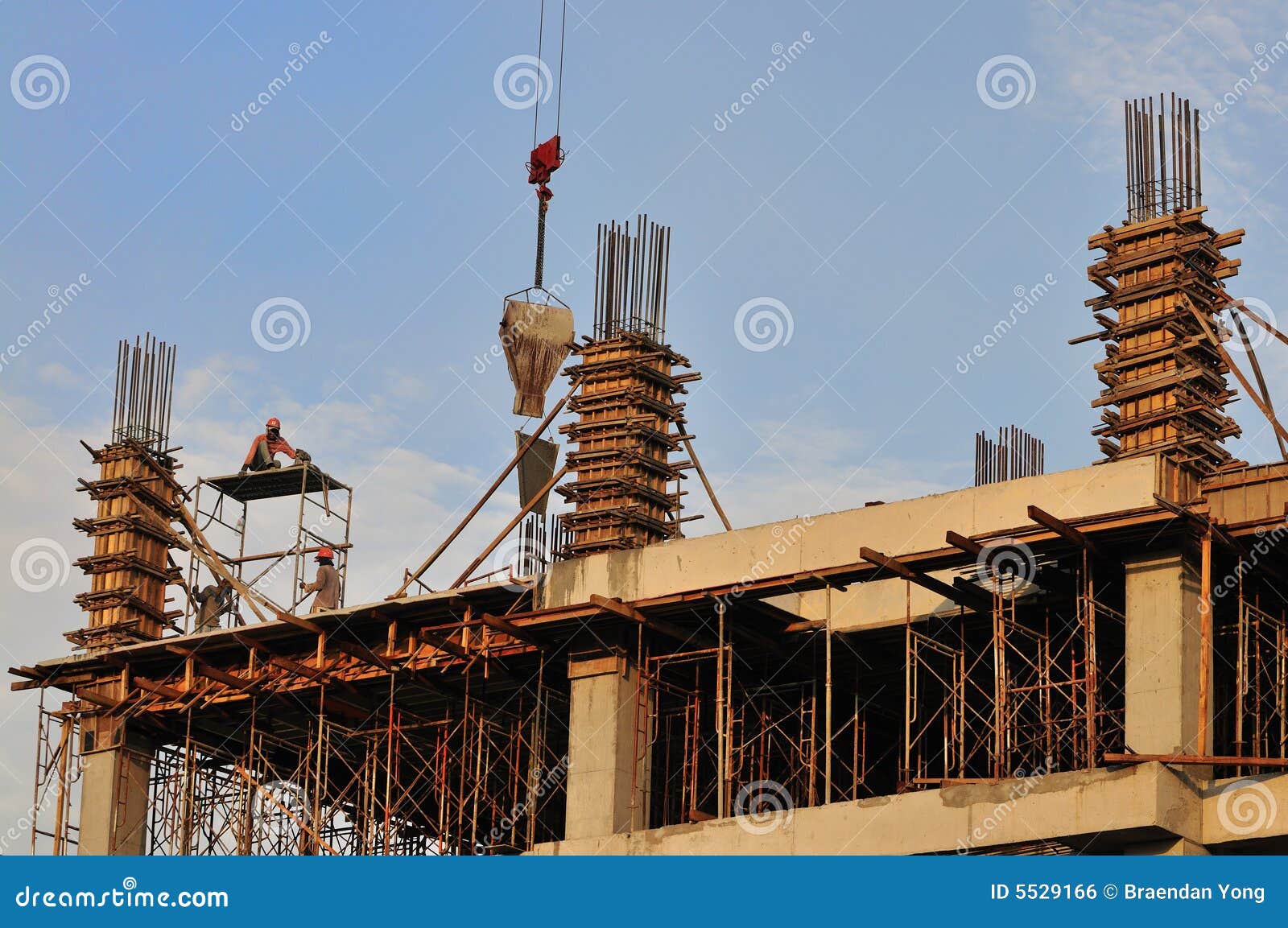 De Reeks van de Bouwwerf stock foto. Image of concept - 5529166