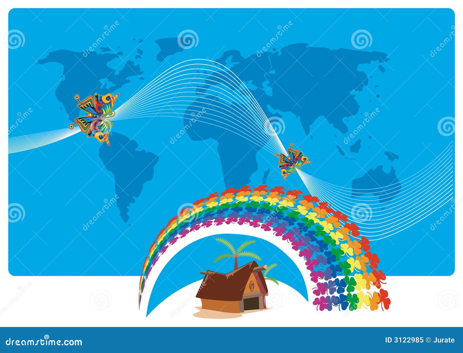 Wereldreis Picture. Image: 3122985