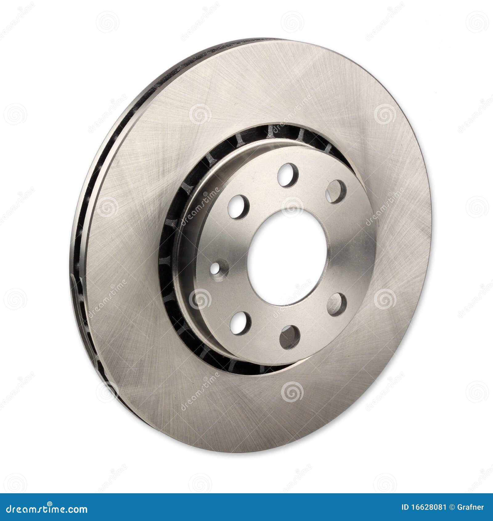 De remschijf van de auto stock afbeelding. Image of rotor - 16628081