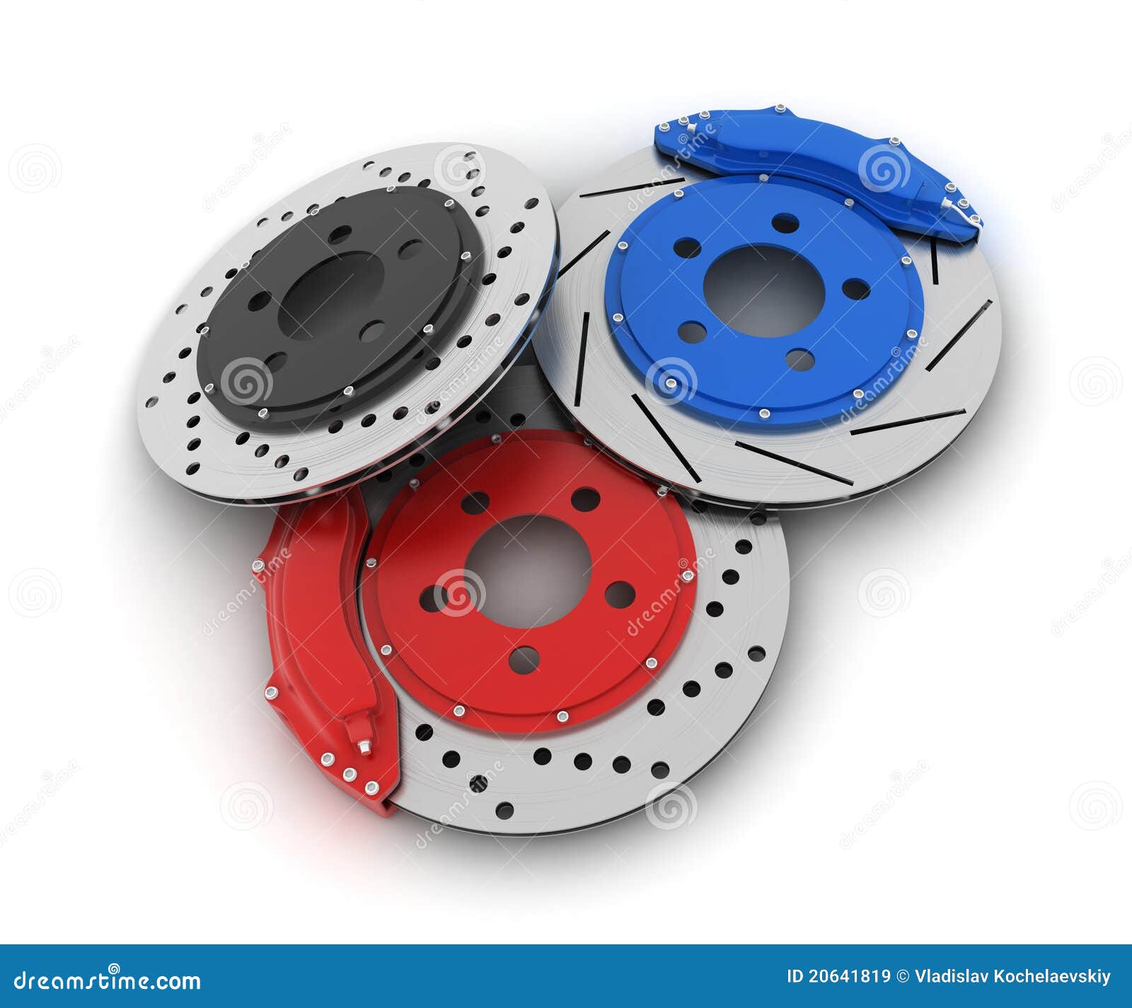 De remschijf van de auto stock illustratie. Illustration of reparatie ...