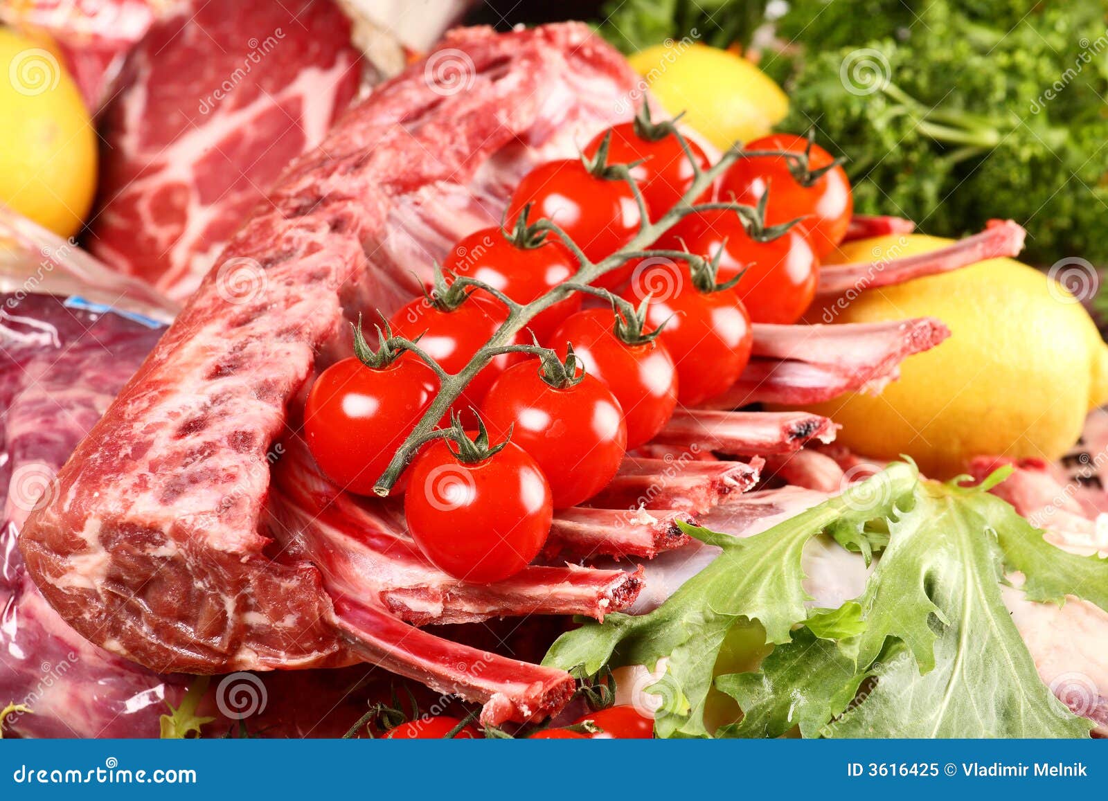 De ribben van het lam stock afbeelding. Image of schaap - 3616425