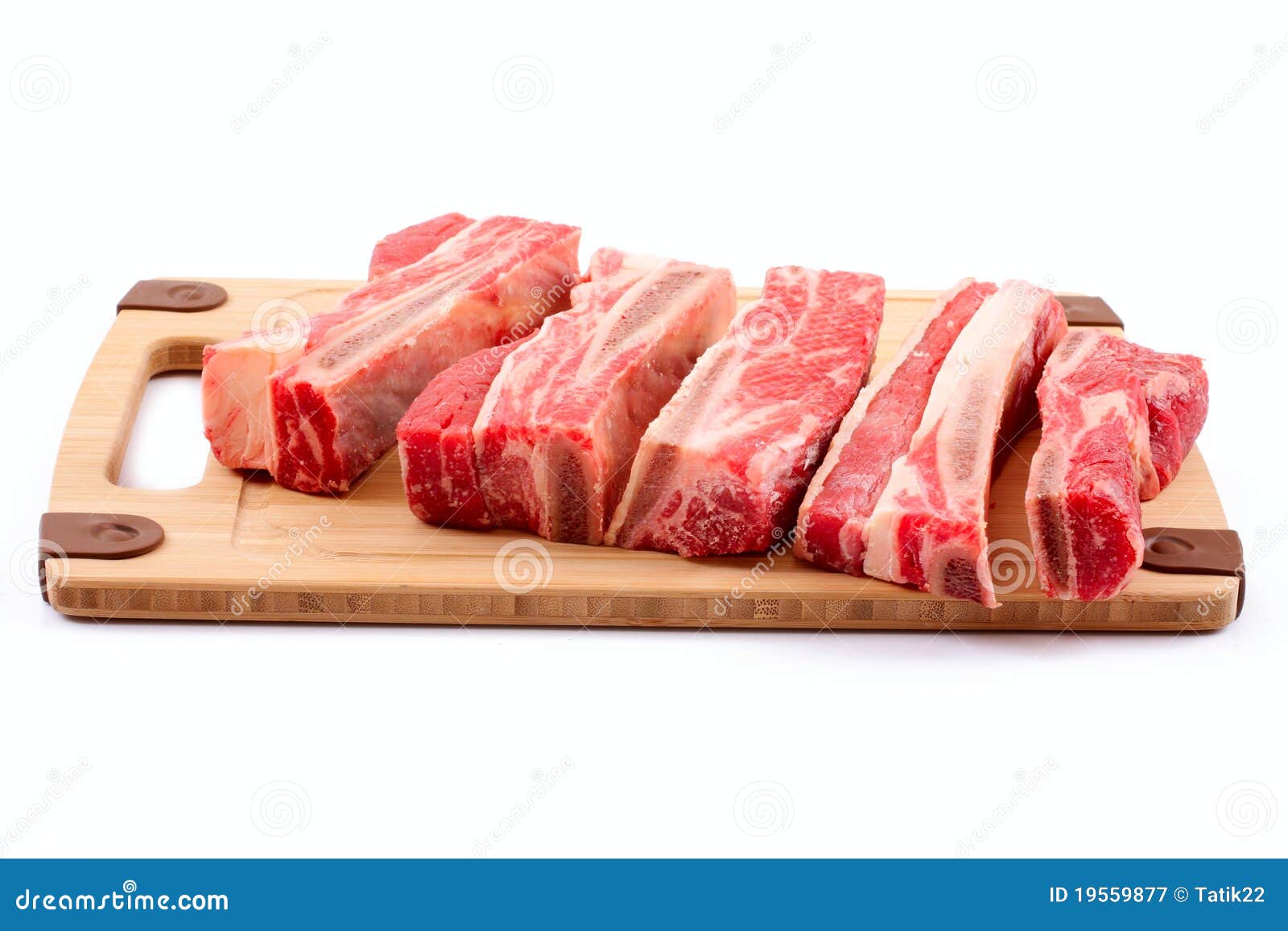 De Ribben Van Het Rundvlees Stock Afbeelding - Image of eerste, verdun ...