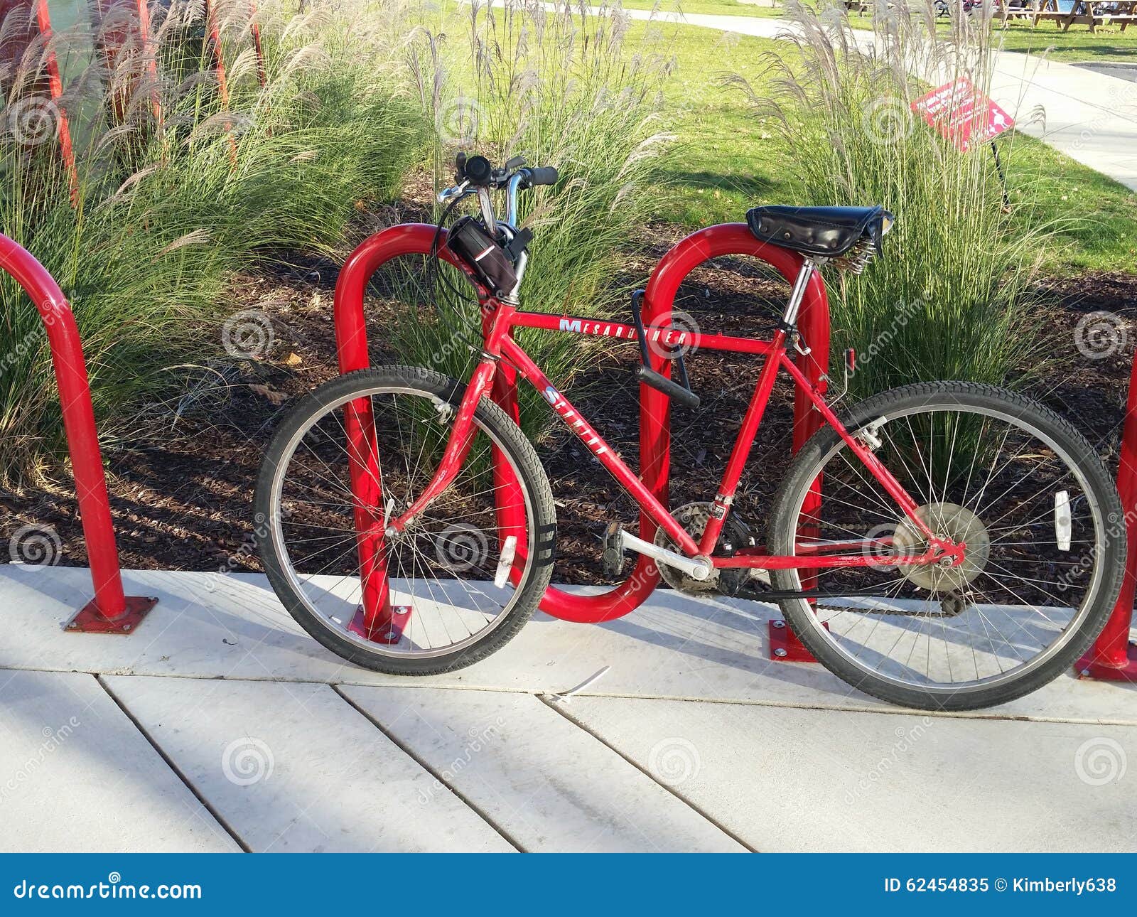 De rode fiets redactionele afbeelding. Image of fiets - 62454835