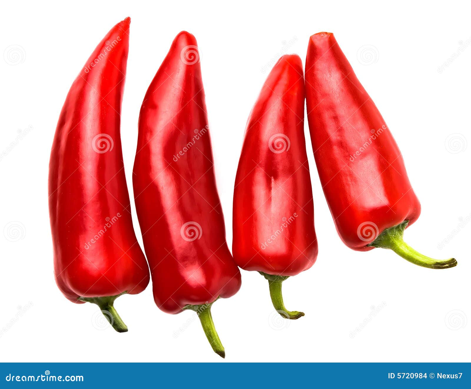 De Rode Peper Van De Spaanse Peper Stock Foto - Image of levensstijl ...