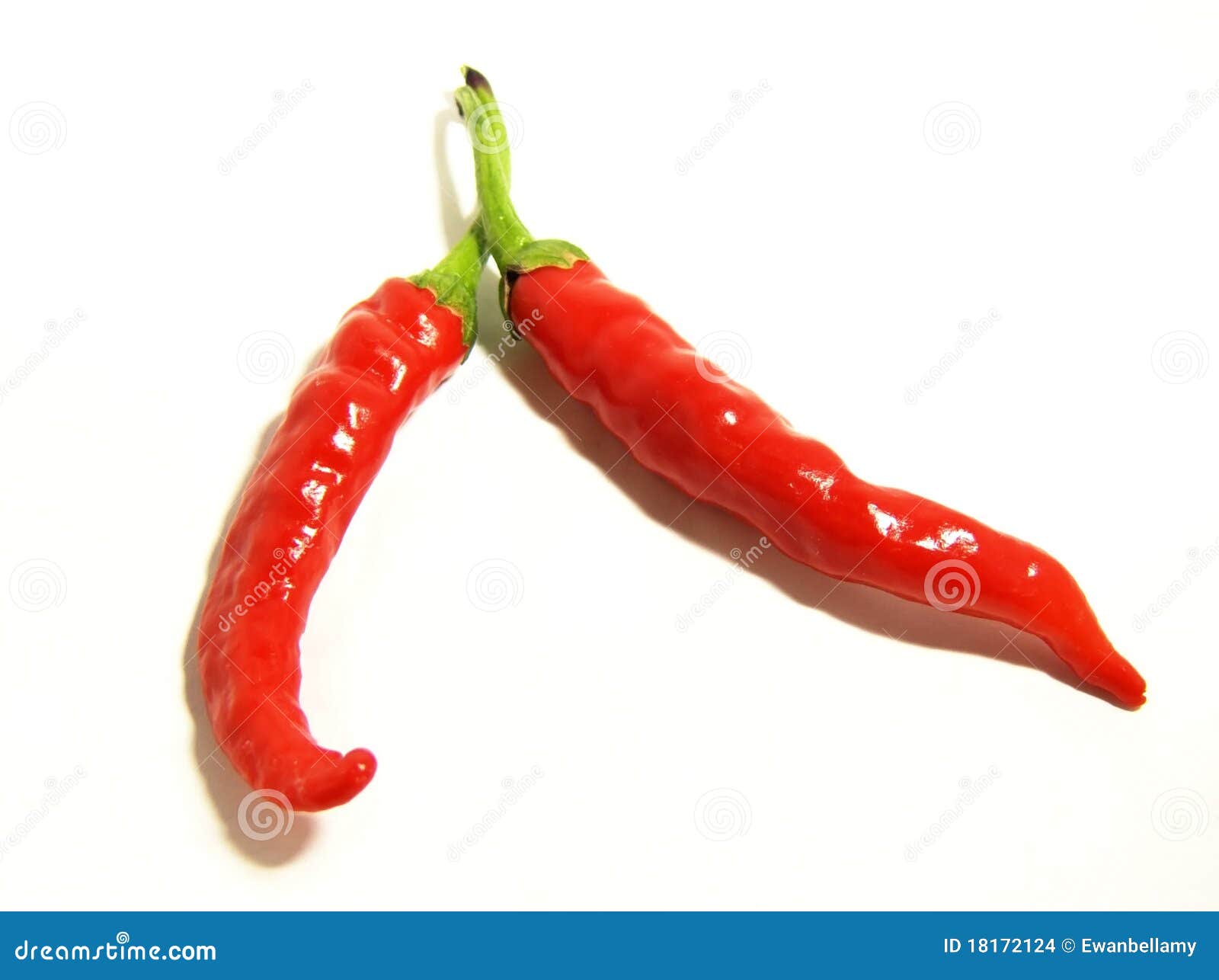 De Rode Peper Van Spaanse Pepers Stock Foto - Image of naughty ...