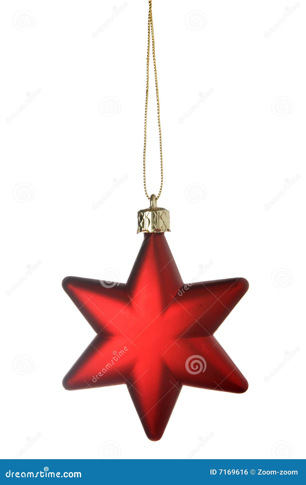 De rode ster van Kerstmis stock foto. Image of december - 7169616