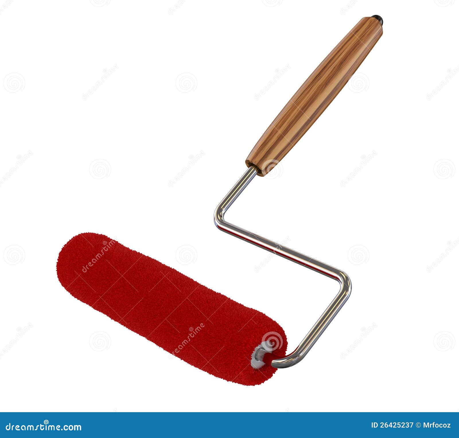 De Rol van de verf stock illustratie. Illustration of verf - 26425237