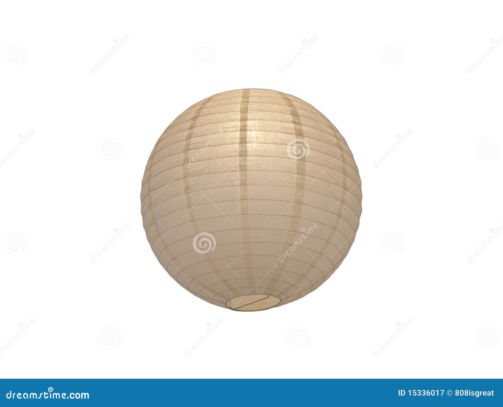 De Ronde Bal Van De Lantaarn Van Het Document Stock Afbeelding - Image ...