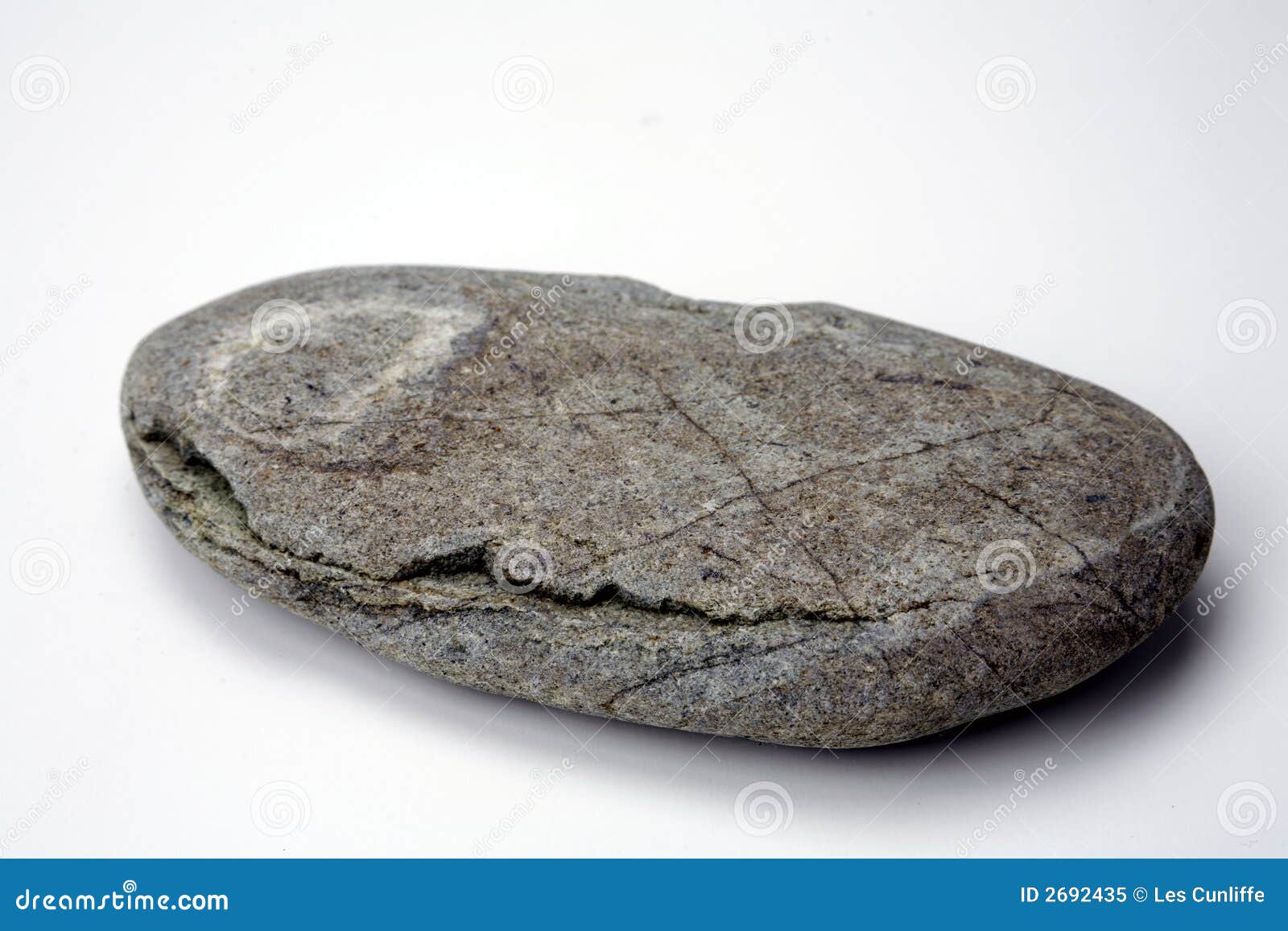 De Rots Van De Rivier Op Witte Achtergrond Stock Afbeelding - Image of ...