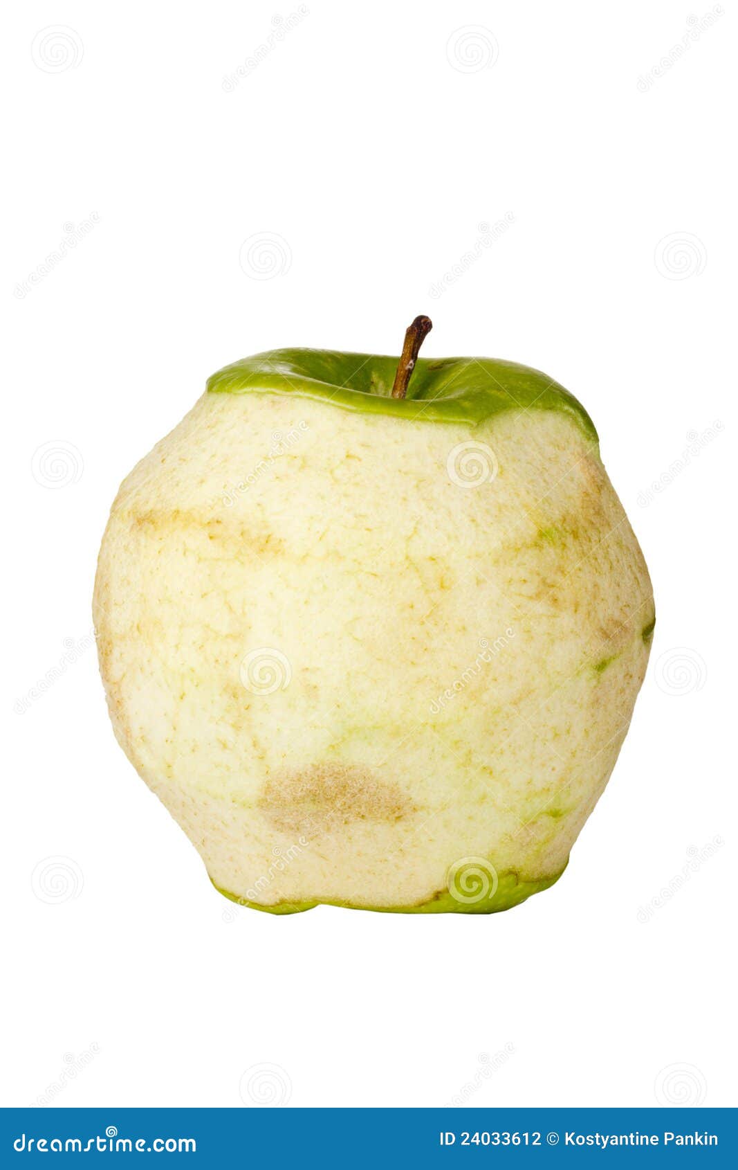 De Rottende Appel Van De Granny Smith Stock Foto - Image of schadelijk ...