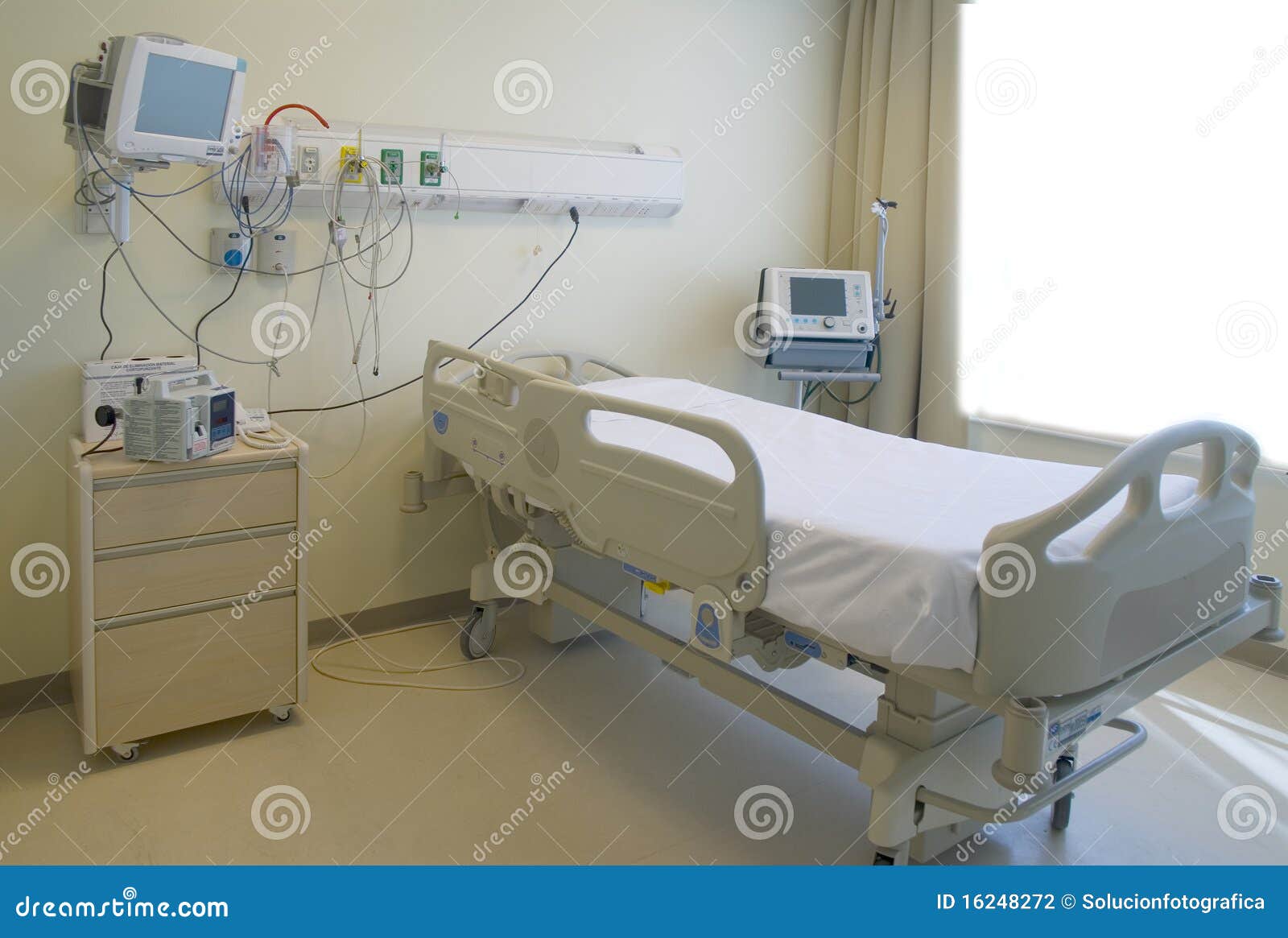 De Ruimte Van Het Ziekenhuis Stock Foto - Image of verwonding, netheid ...