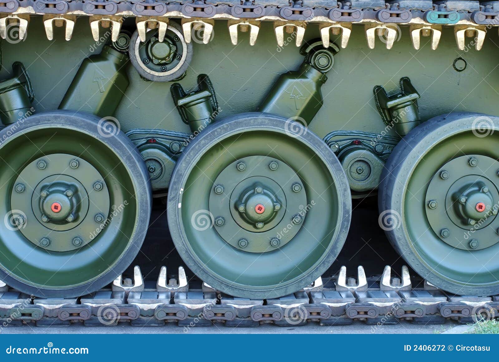 De Rupsband Van De Tank Van Het Leger Stock Foto - Image of ambacht ...