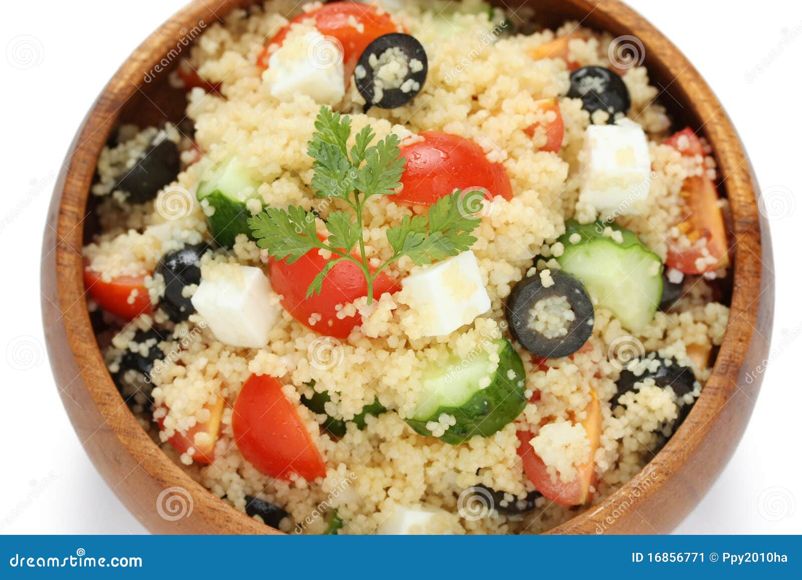 De Salade Van De Kouskous, Kuskussalade Stock Afbeelding - Image of ...