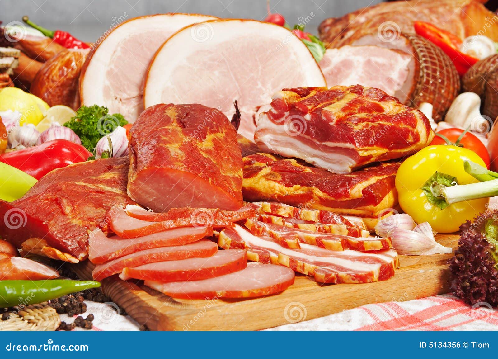 De Samenstelling Van Het Vlees Stock Foto - Image of boter, gekookt ...