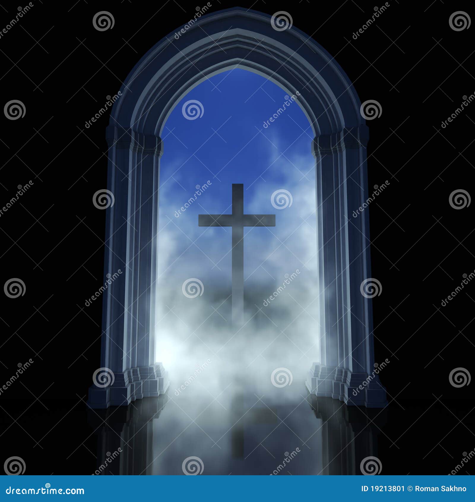 De Samenvatting Van De Godsdienst Stock Afbeelding - Image of ...