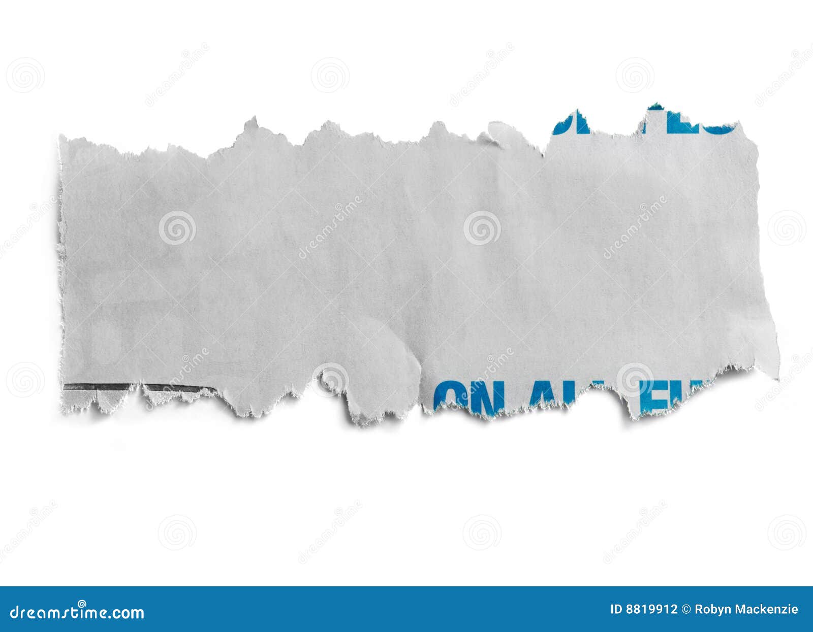 De Scheur van de krant stock foto. Image of niemand, gestemd - 8819912