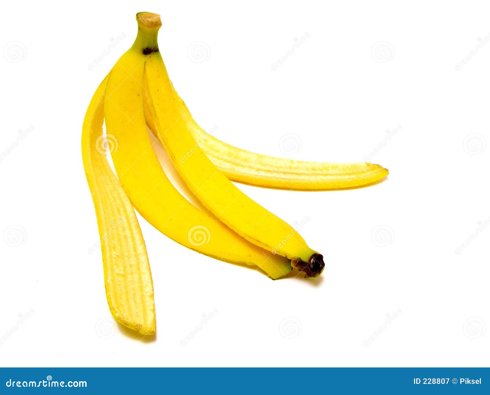 De schil van de banaan stock afbeelding. Image of uitglijden - 228807