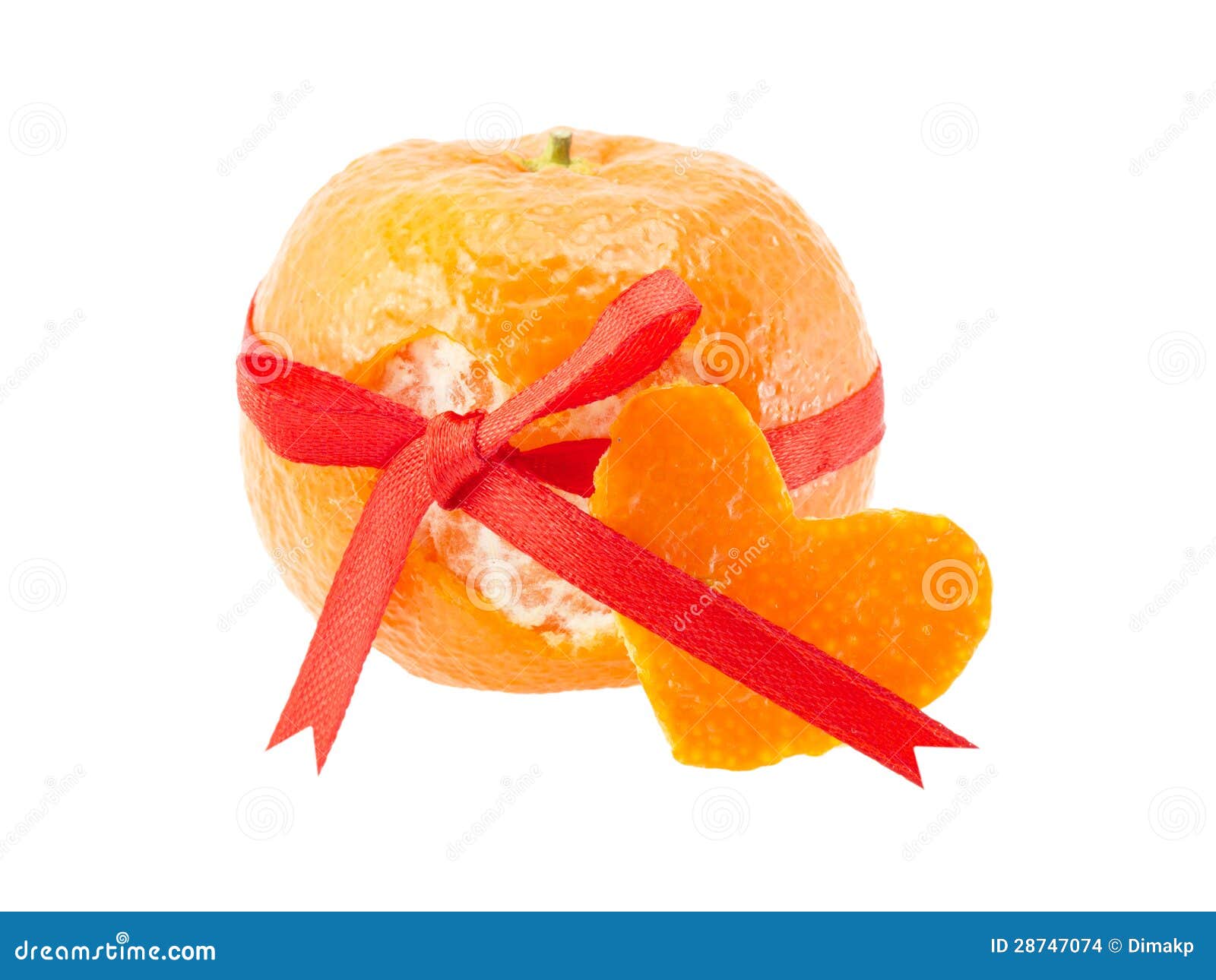 De schil van de mandarijn stock foto. Image of rood, liefde - 28747074