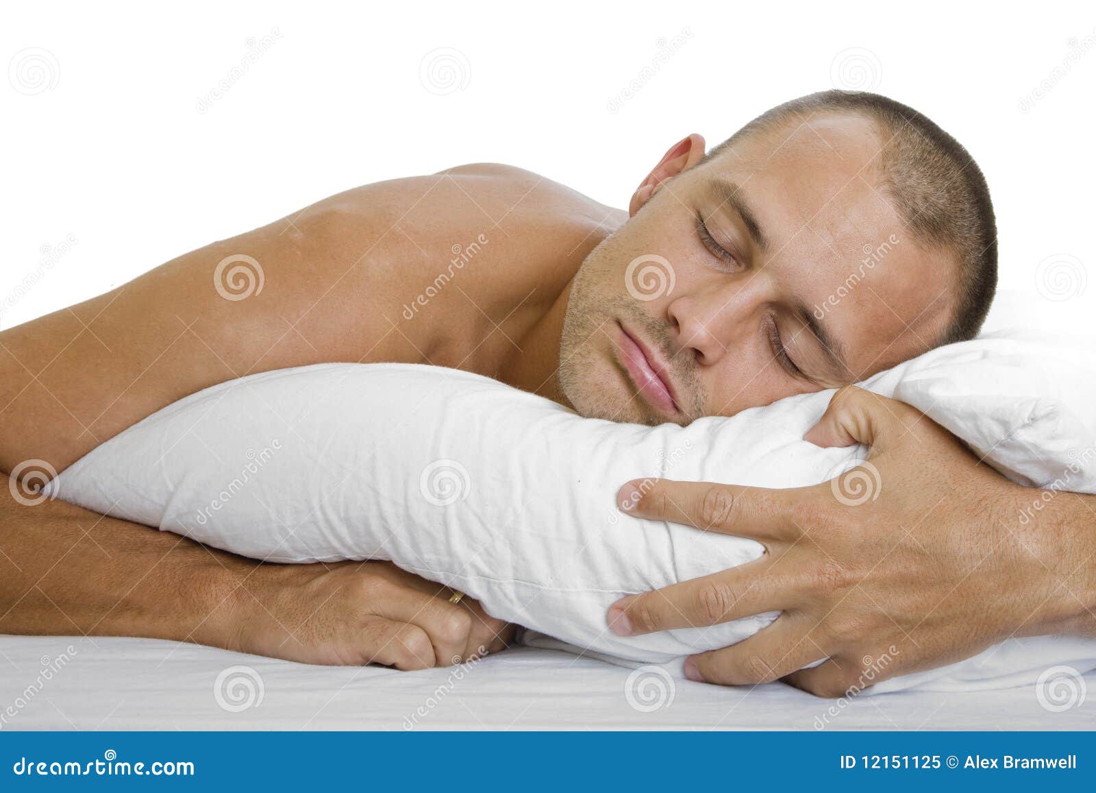 De Slaap van de mens stock afbeelding. Image of uitgeput - 12151125