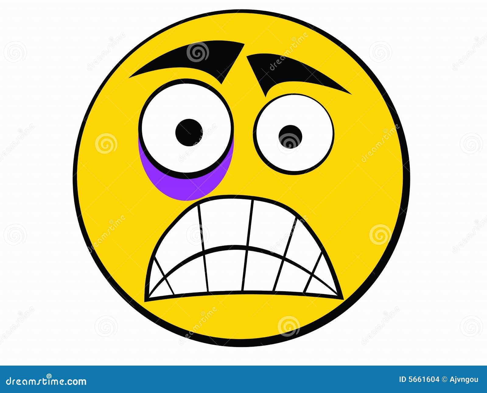 De Slechte Dag Van Het Pictogram Van Smiley Stock Illustratie ...