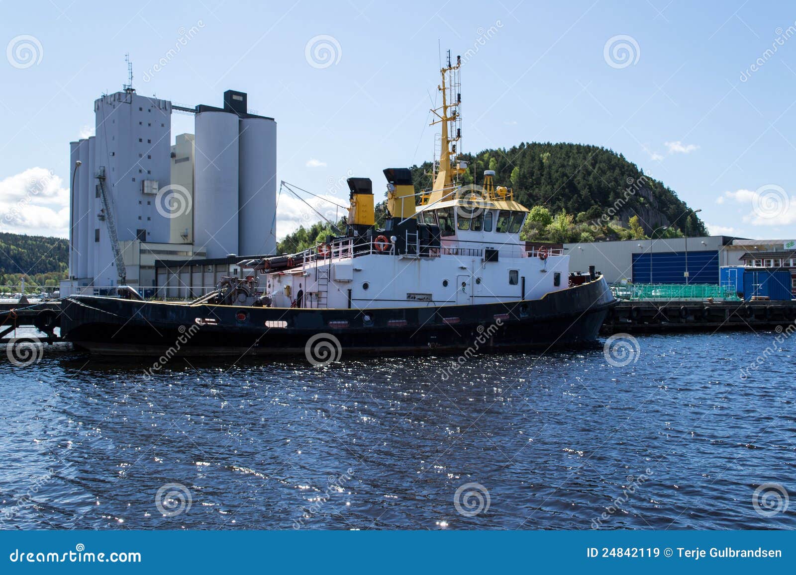 De Sleepboot van Hugin stock afbeelding. Image of sleepboot - 24842119