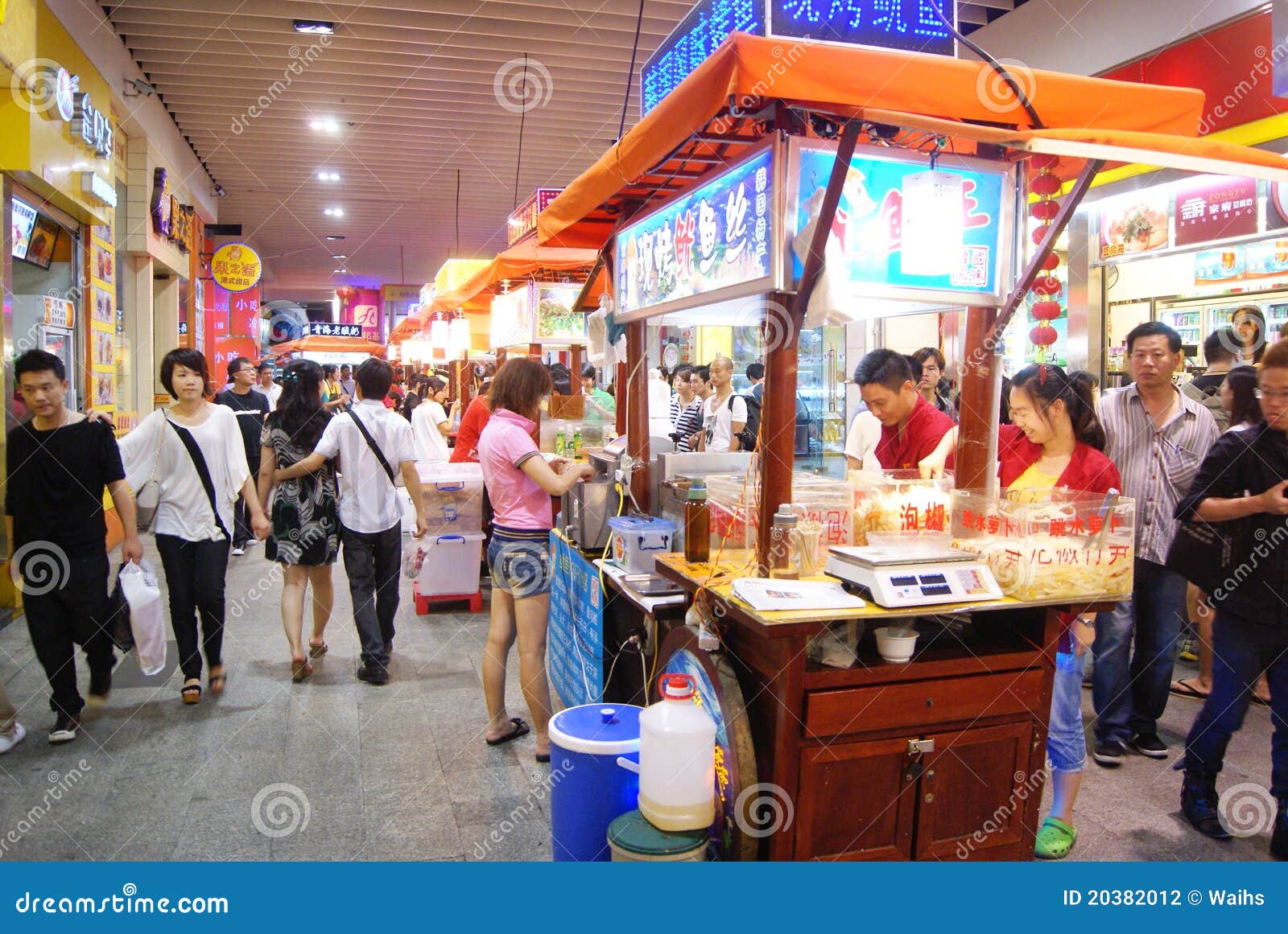 De snackbar van China redactionele fotografie. Image of snacks - 20382012