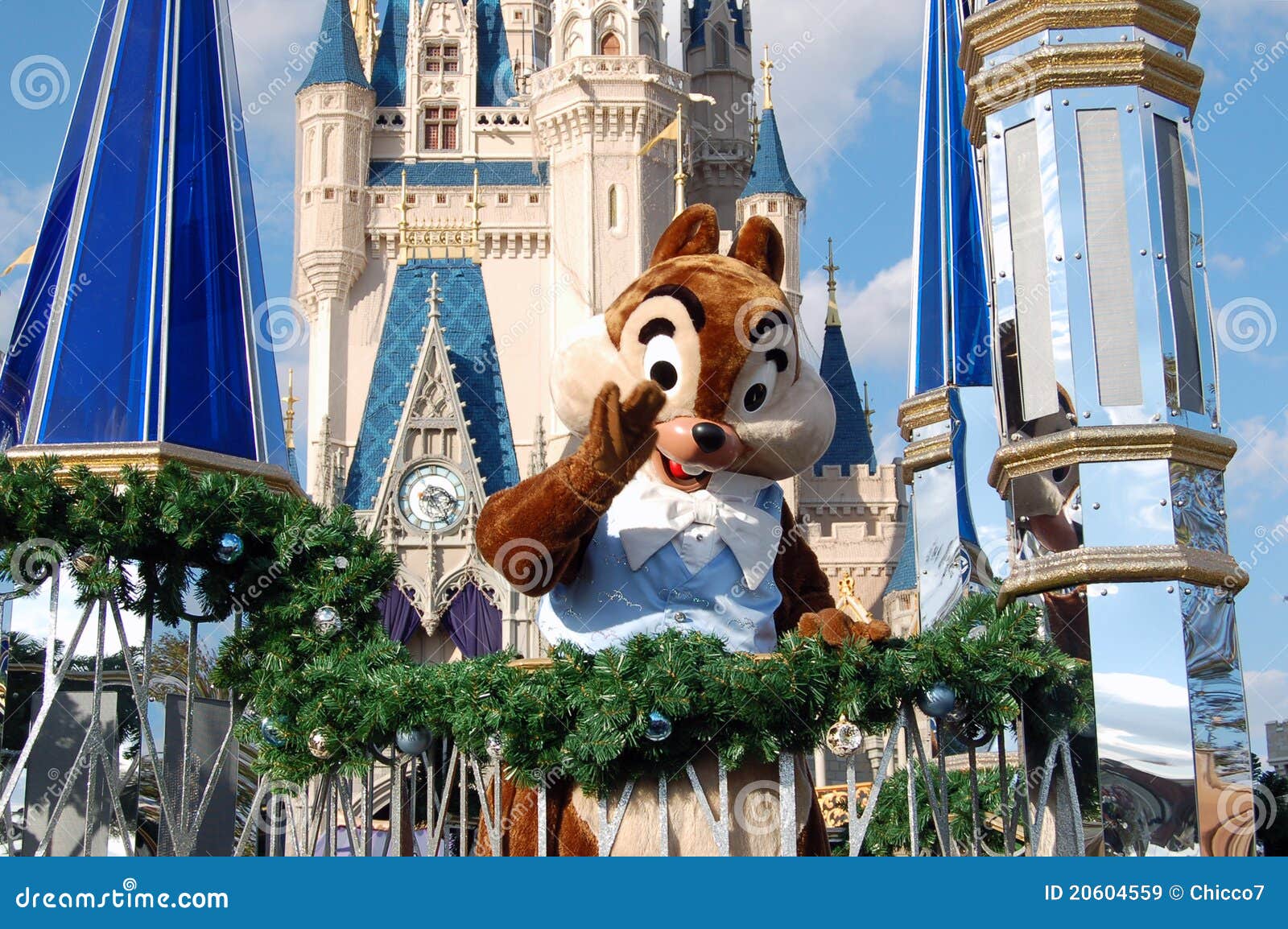 De Spaander Van Disney Tijdens Een Parade Redactionele Stock Afbeelding ...