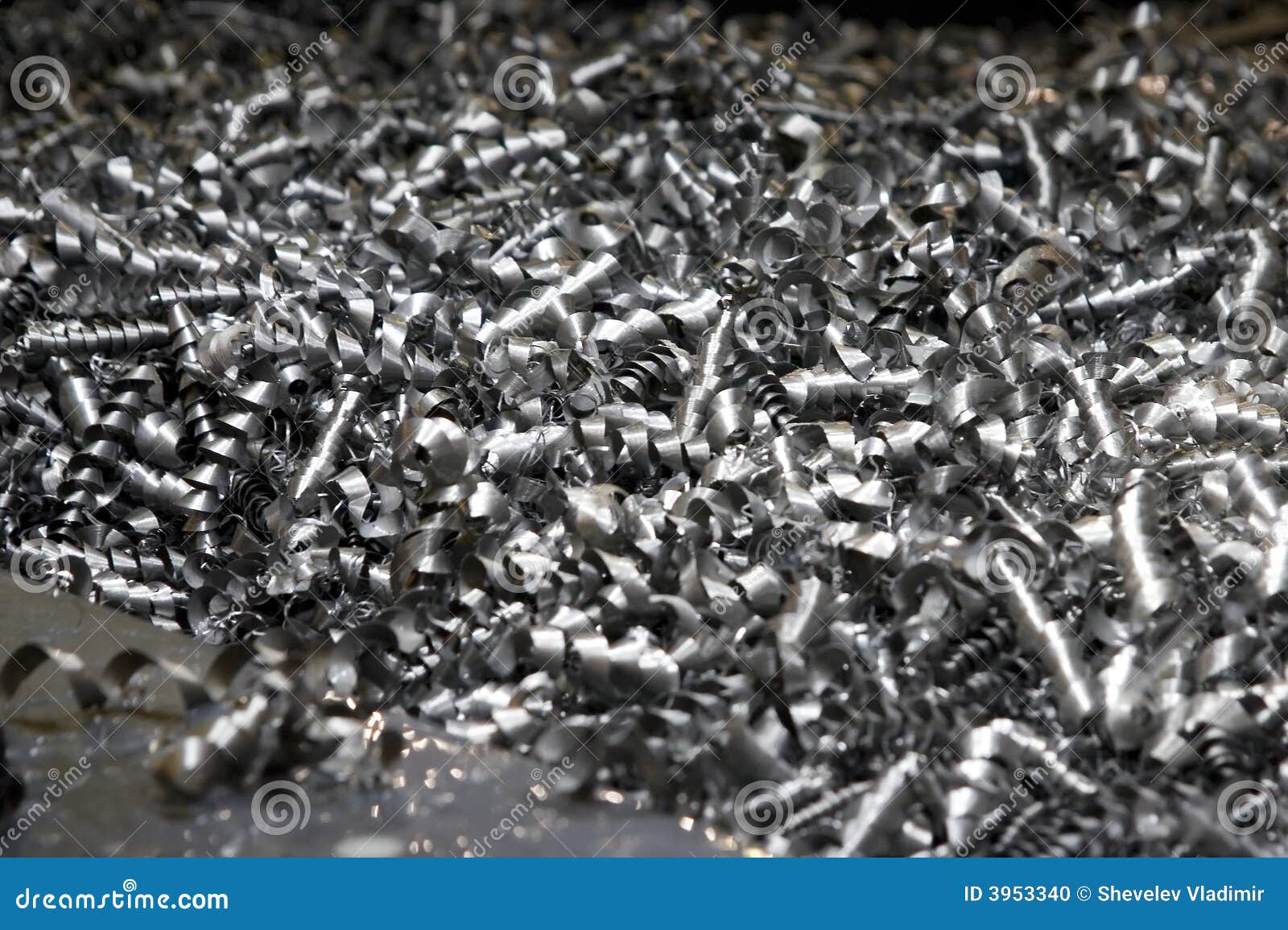 De Spaanders Van Het Metaal Stock Foto - Image of sluit, metaal: 3953340