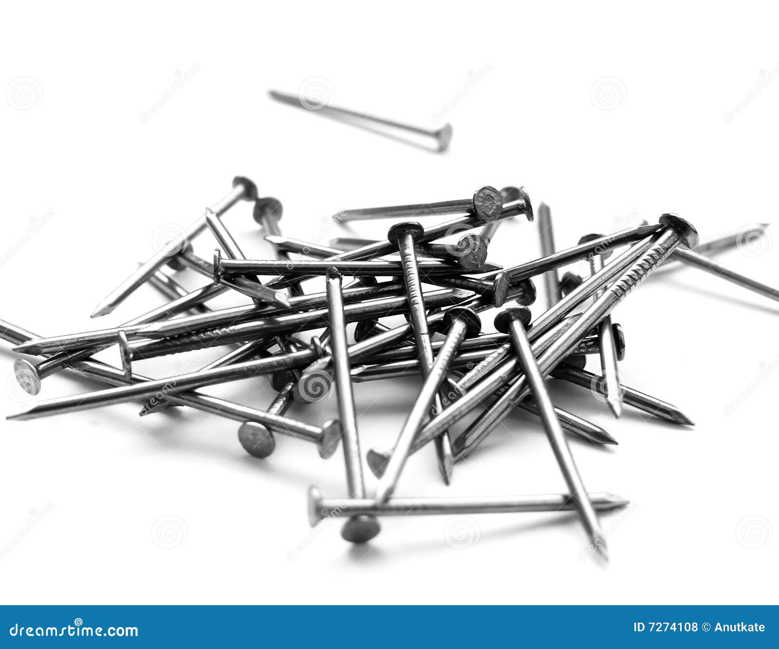 De spijkers van het ijzer stock foto. Afbeelding bestaande uit work ...