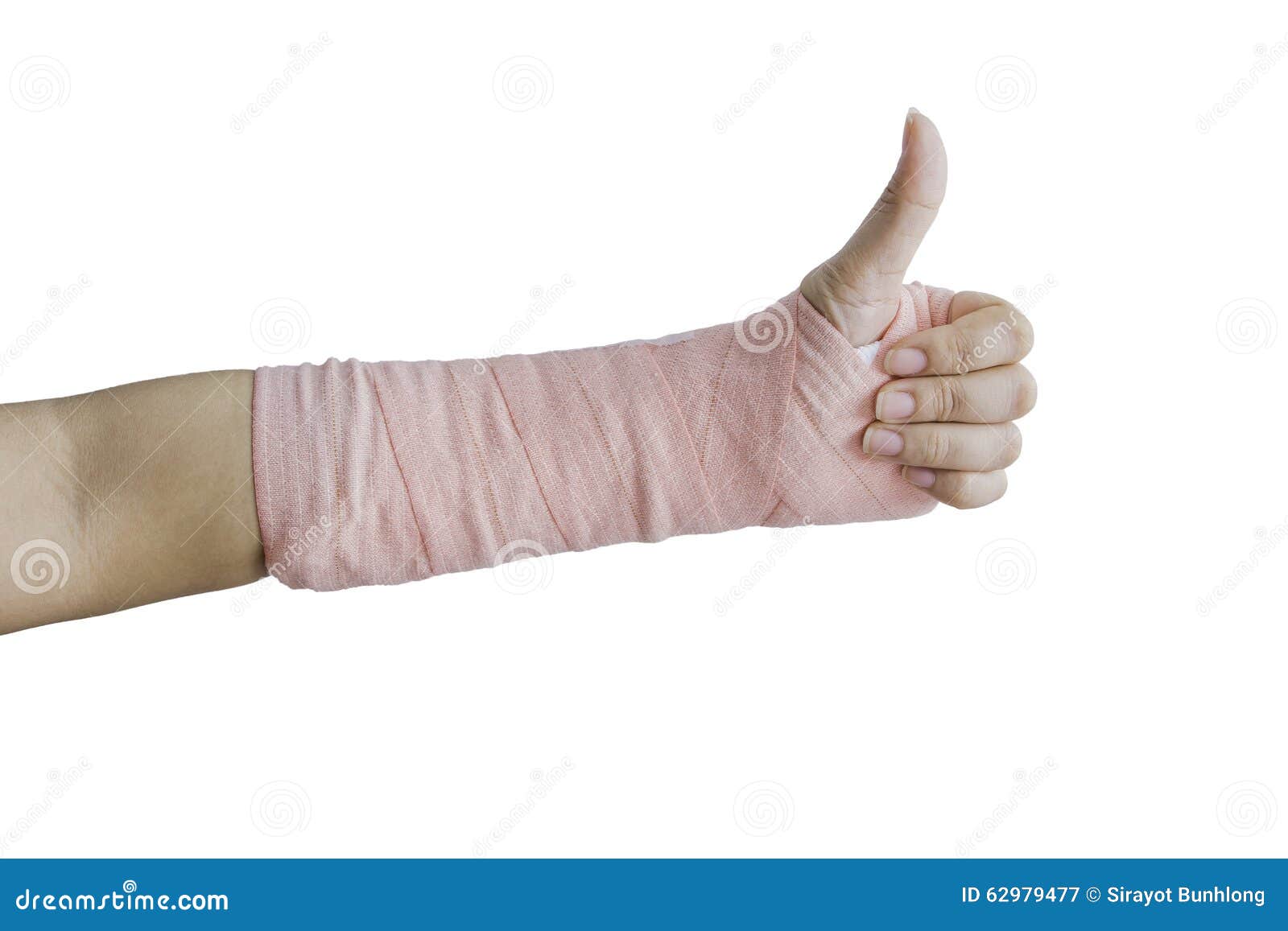 De Splinter, Gebroken Been, Gebroken Hand Isoleert Op Witte Achtergrond ...