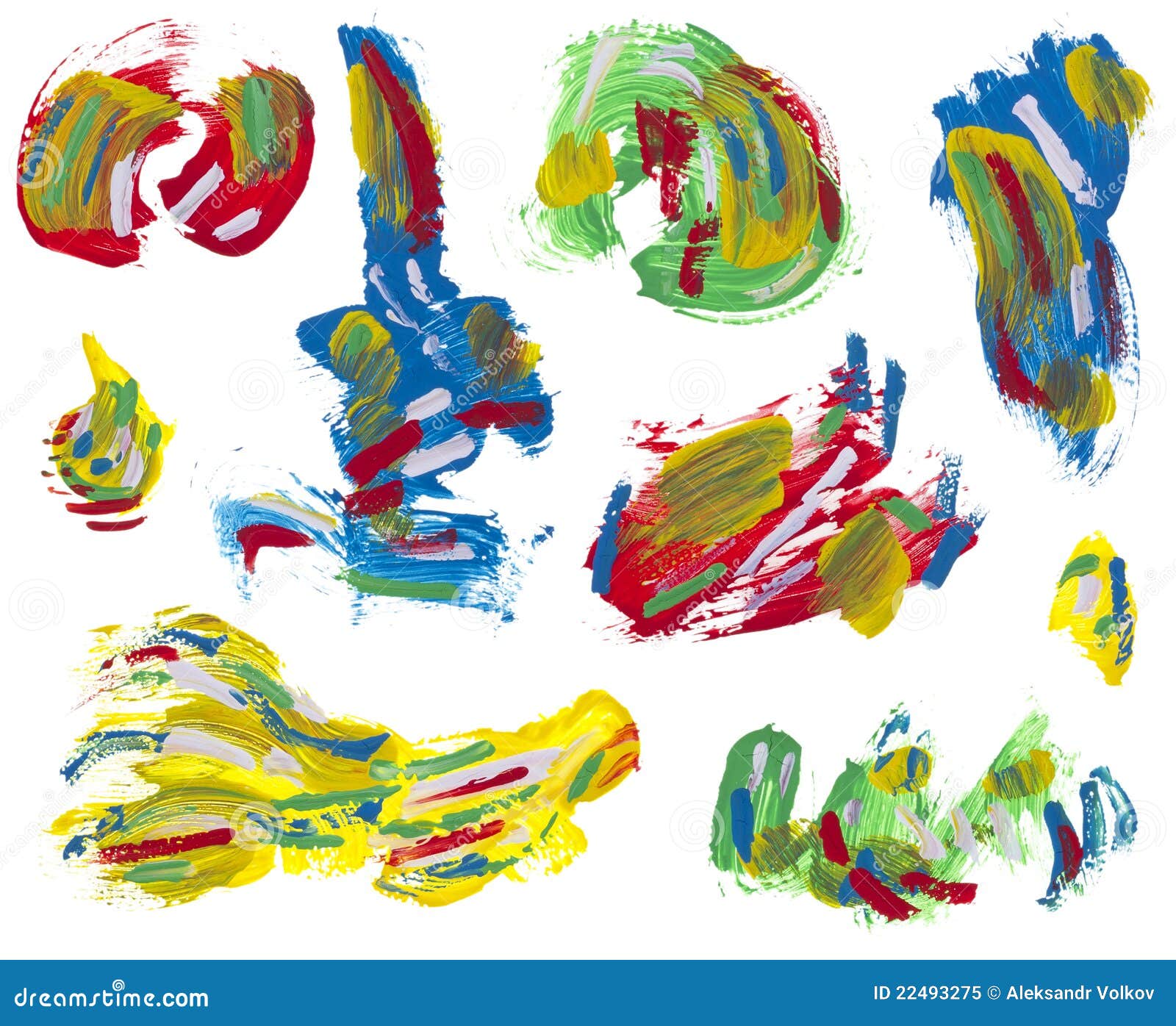 De Sporen Van De Vlek Van Verf Stock Illustratie - Illustration of ...