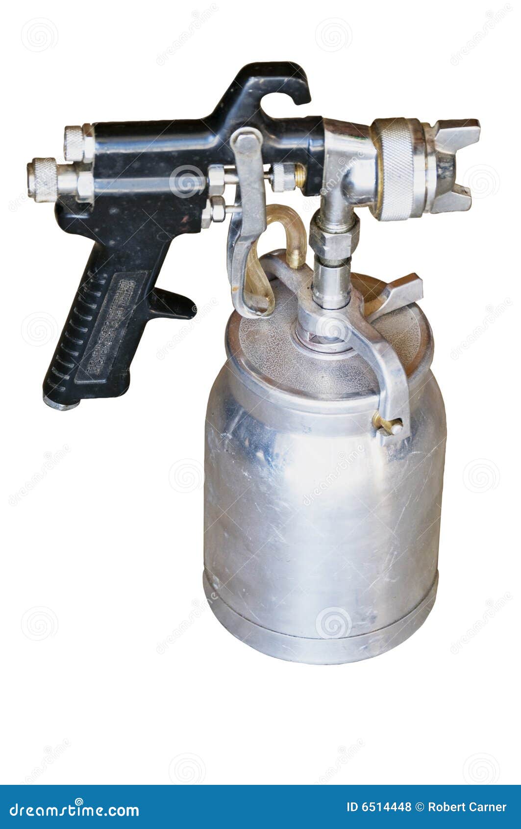 De Spuitbus Van De Verf Met Een Het Knippen Weg Stock Foto - Image of ...