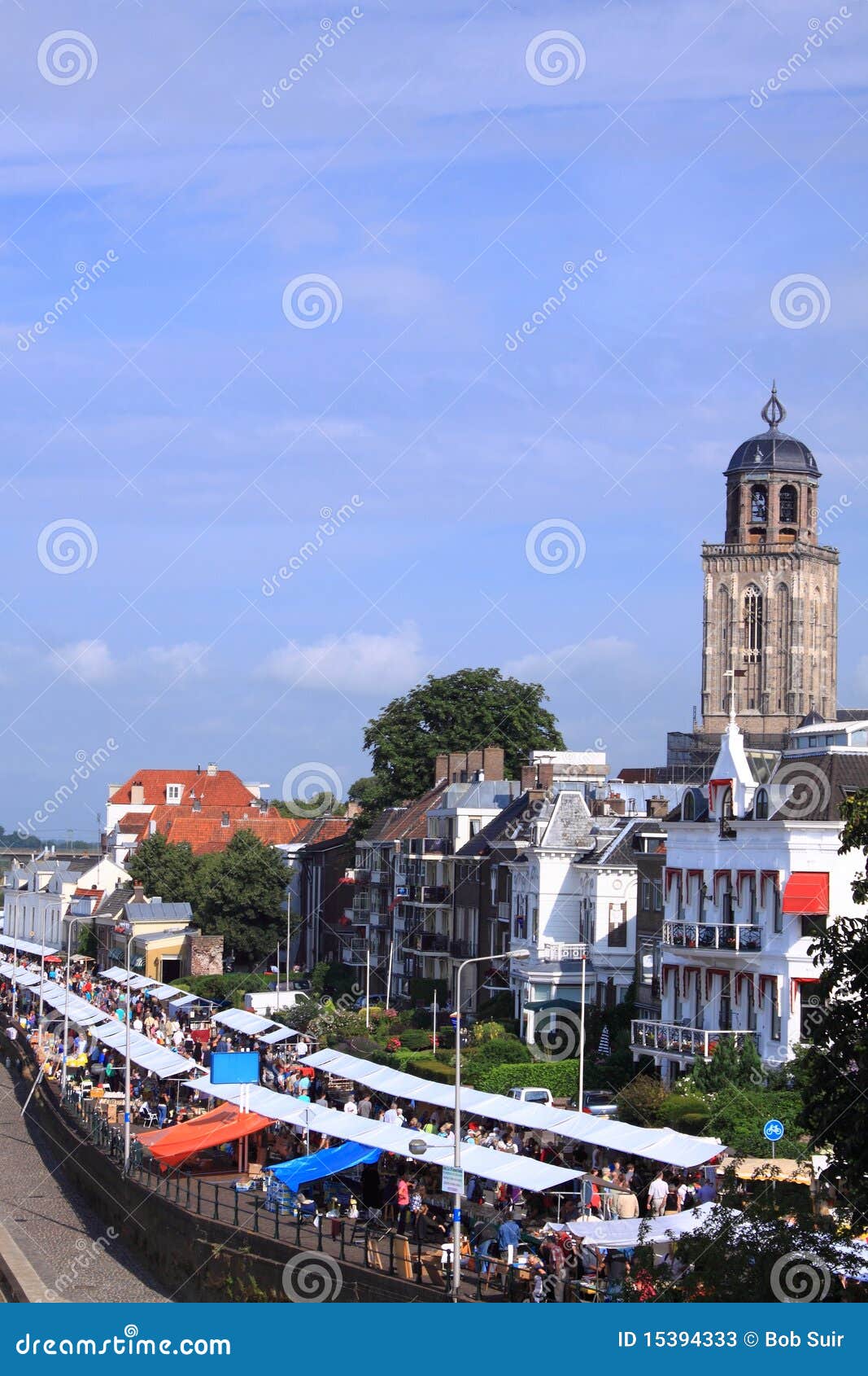 De stad Deventer van Duch redactionele stock foto. Image of mening ...
