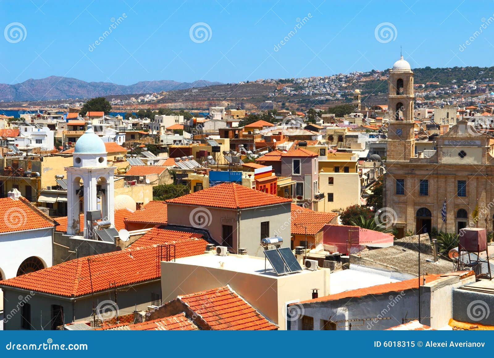De stad van Chania. Kreta stock afbeelding. Image of cultuur - 6018315