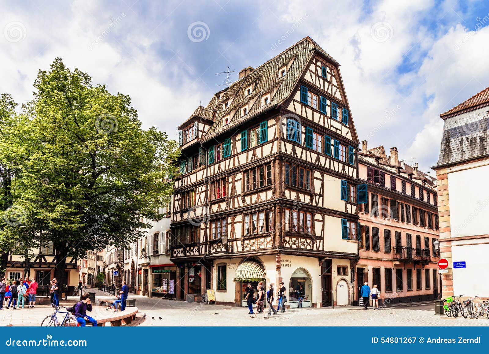 De stad van Straatsburg redactionele fotografie. Image of europees ...