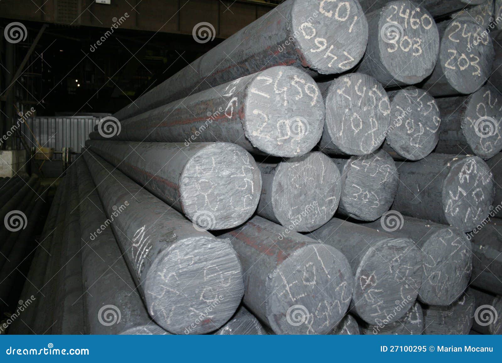 De staven van het ijzer stock afbeelding. Image of samenkomen - 27100295