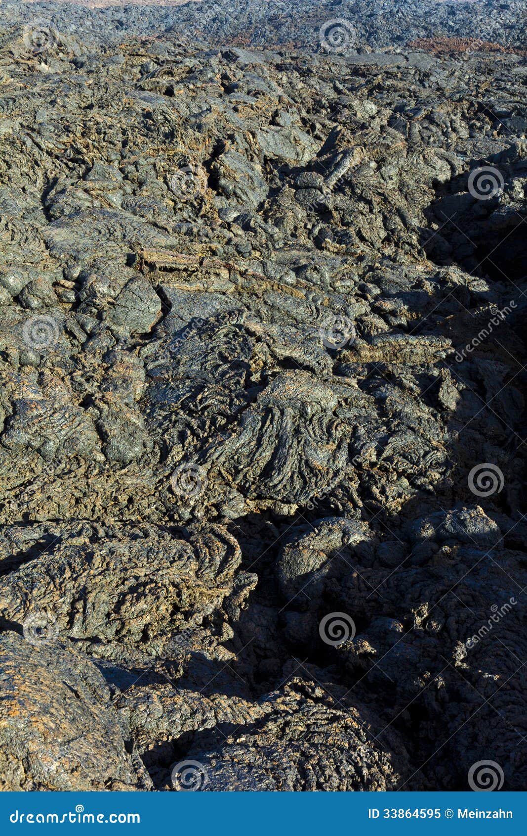 De Stenen Van Vulkanische Stroom Geven Stock Afbeelding - Image of ...