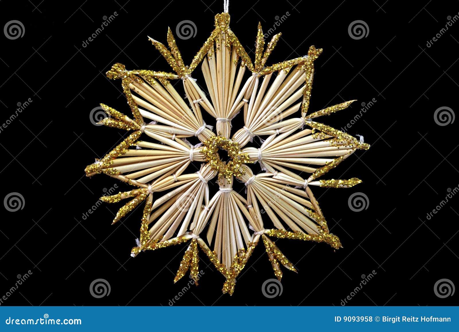 De ster van het stro stock foto. Image of ster, traditioneel - 9093958