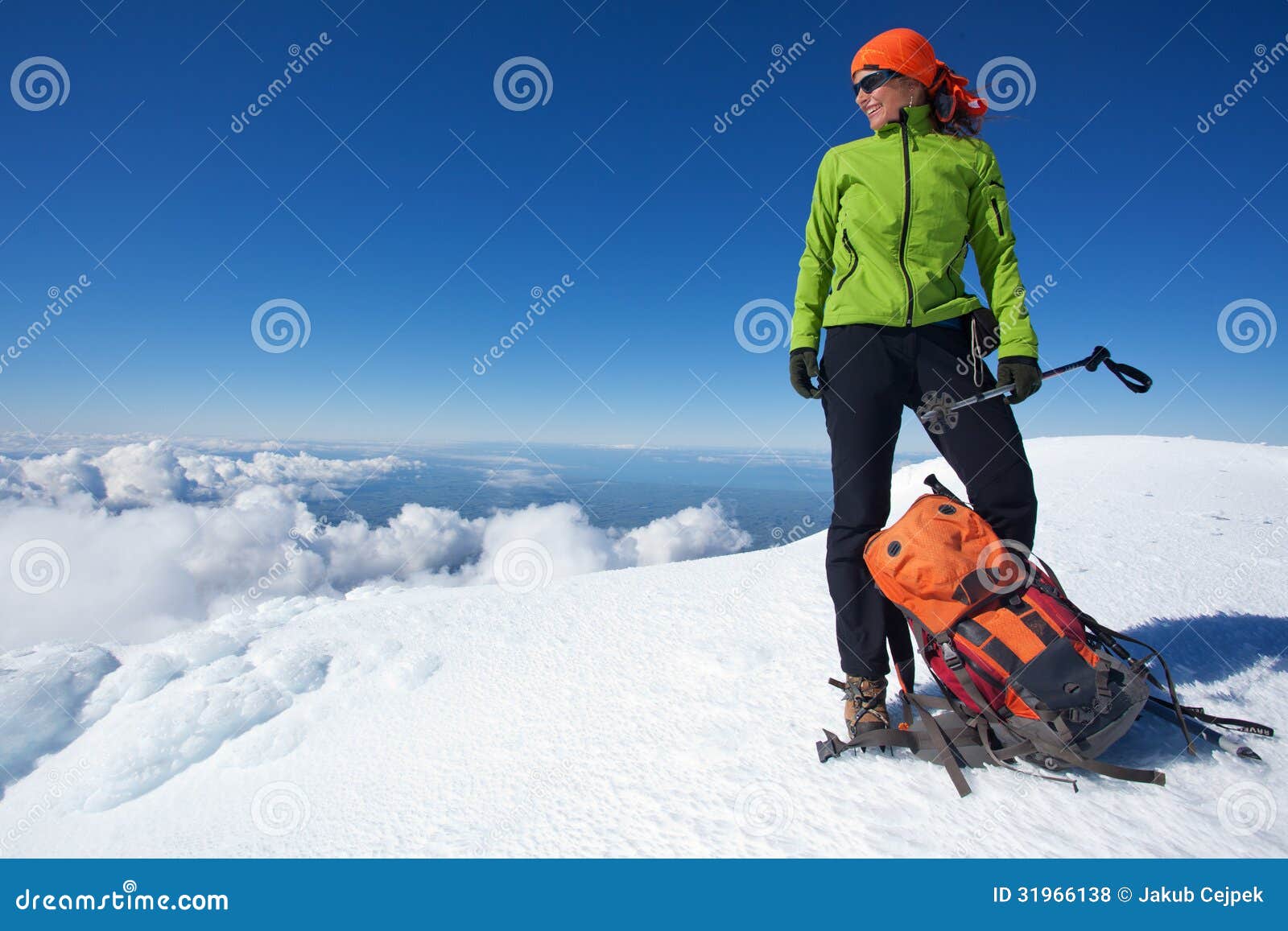De Stijging Van De De Winterberg Stock Foto - Image of piek, wandeling ...
