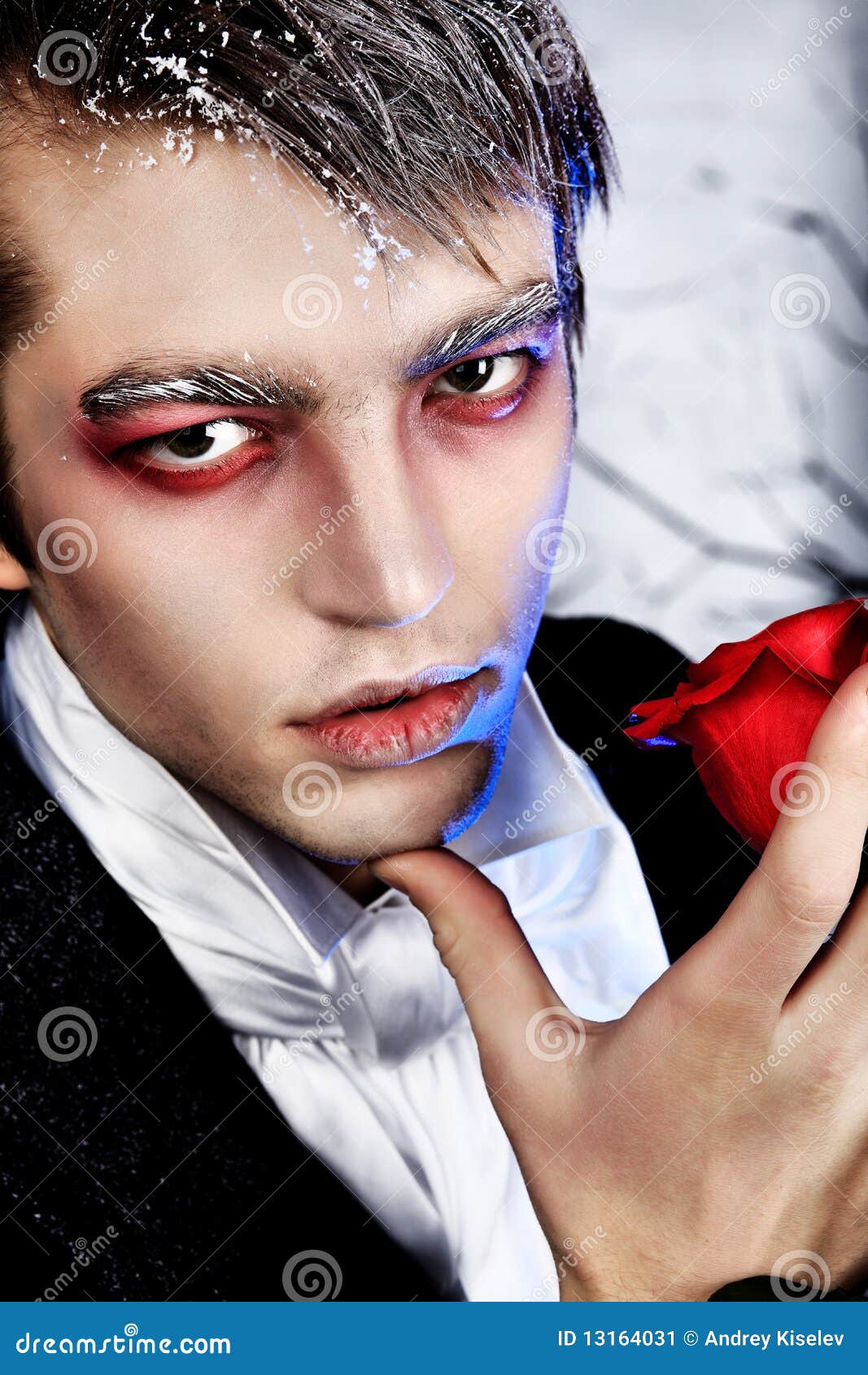 De stijl van de vampier stock afbeelding. Image of klassiek - 13164031